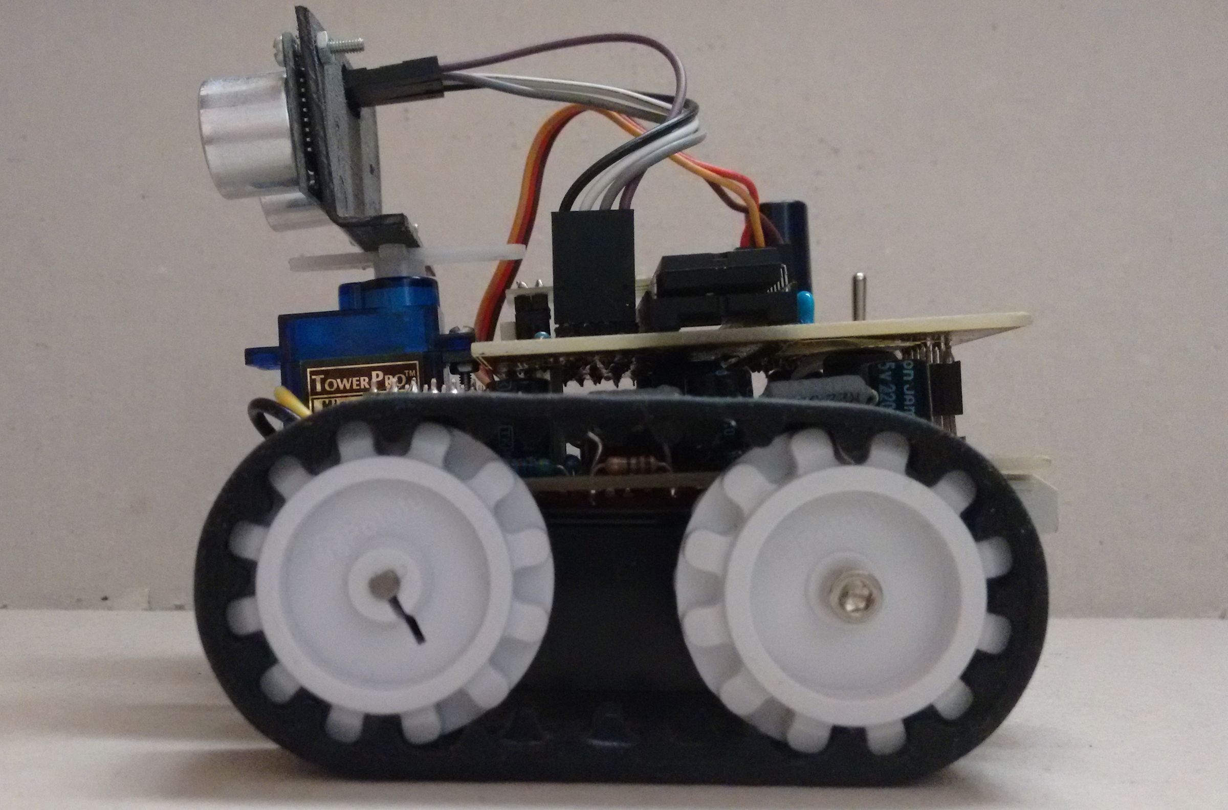 Ultrasonic Obstacle-avoiding Robot : 16 Steps (with Pictures ...