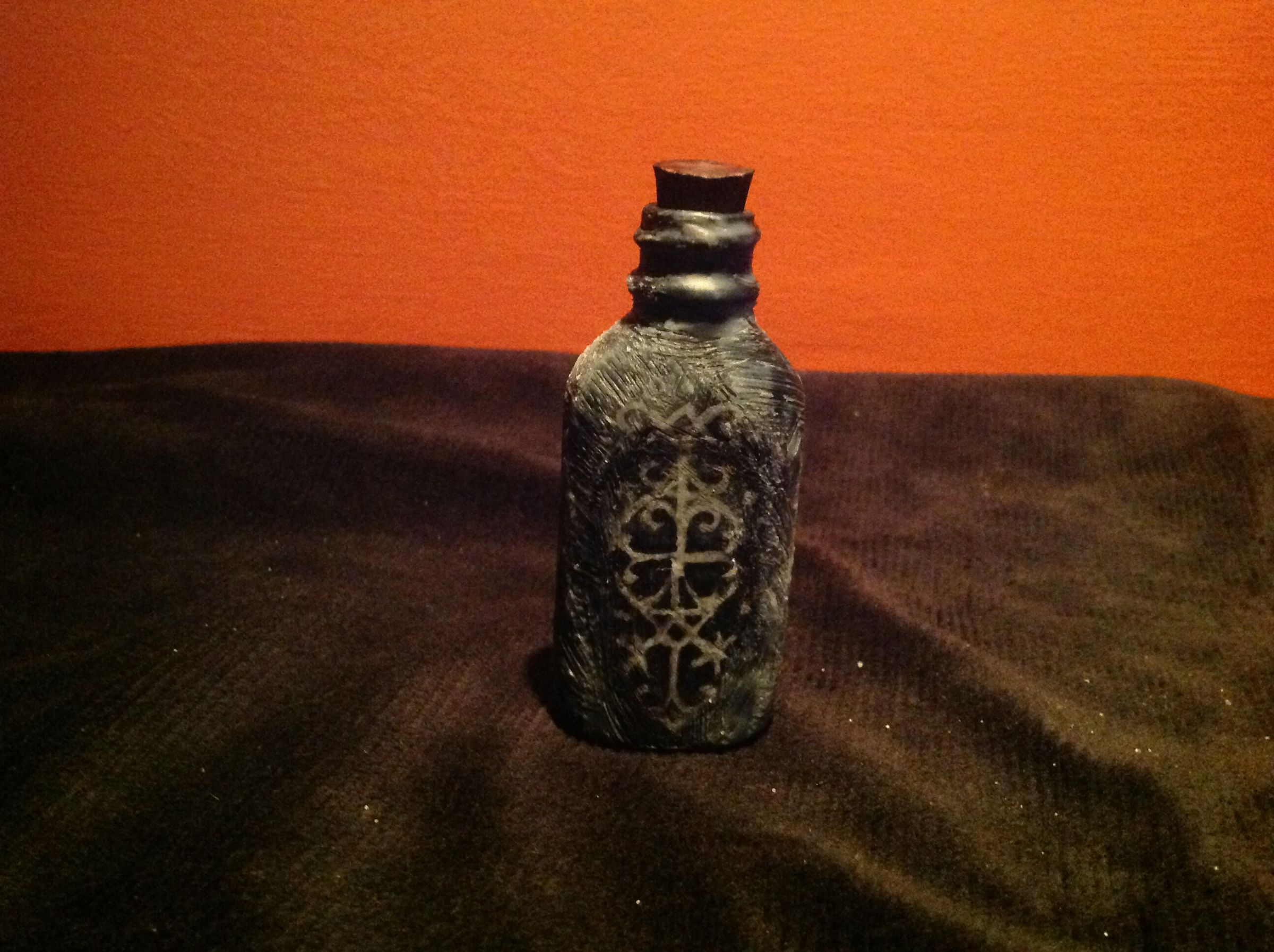Spooky "Voodoo" Apothecary Powder & Potion Spell Bottles for Halloween ...
