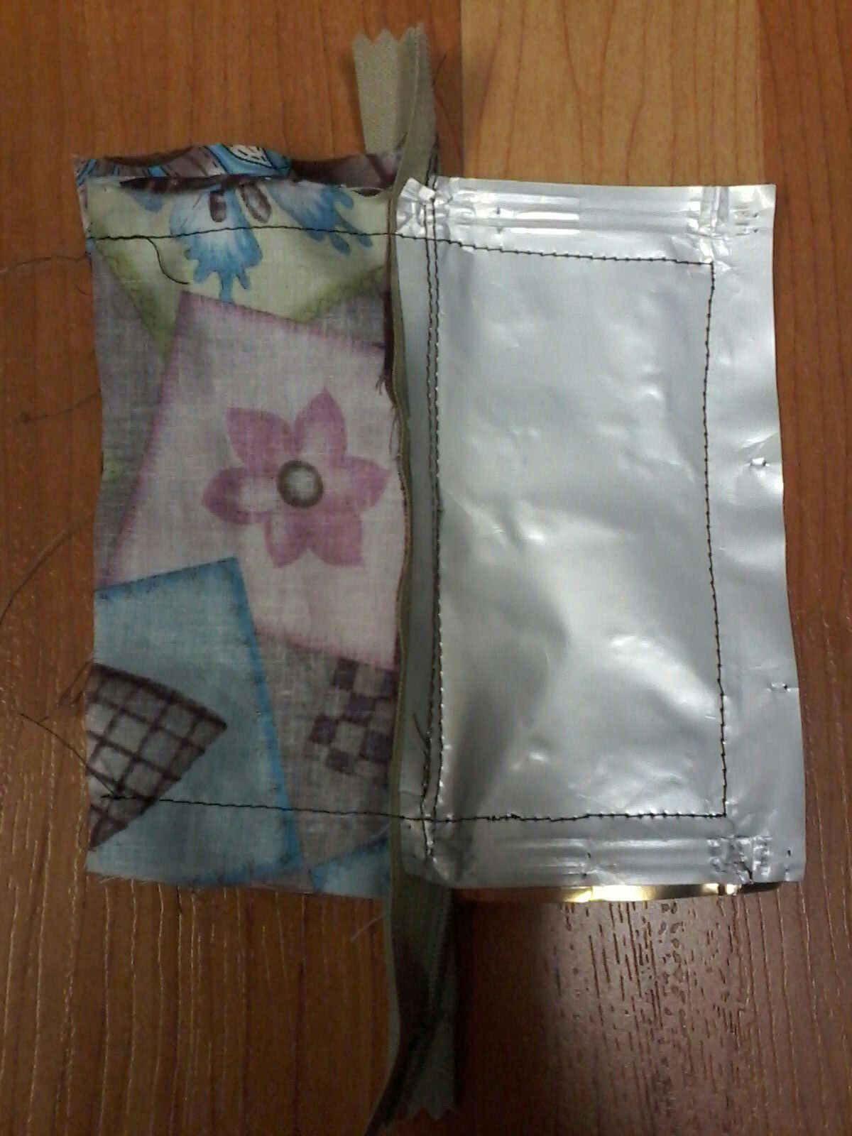Lined Candy Wrapper Pouch : 6 Steps - Instructables