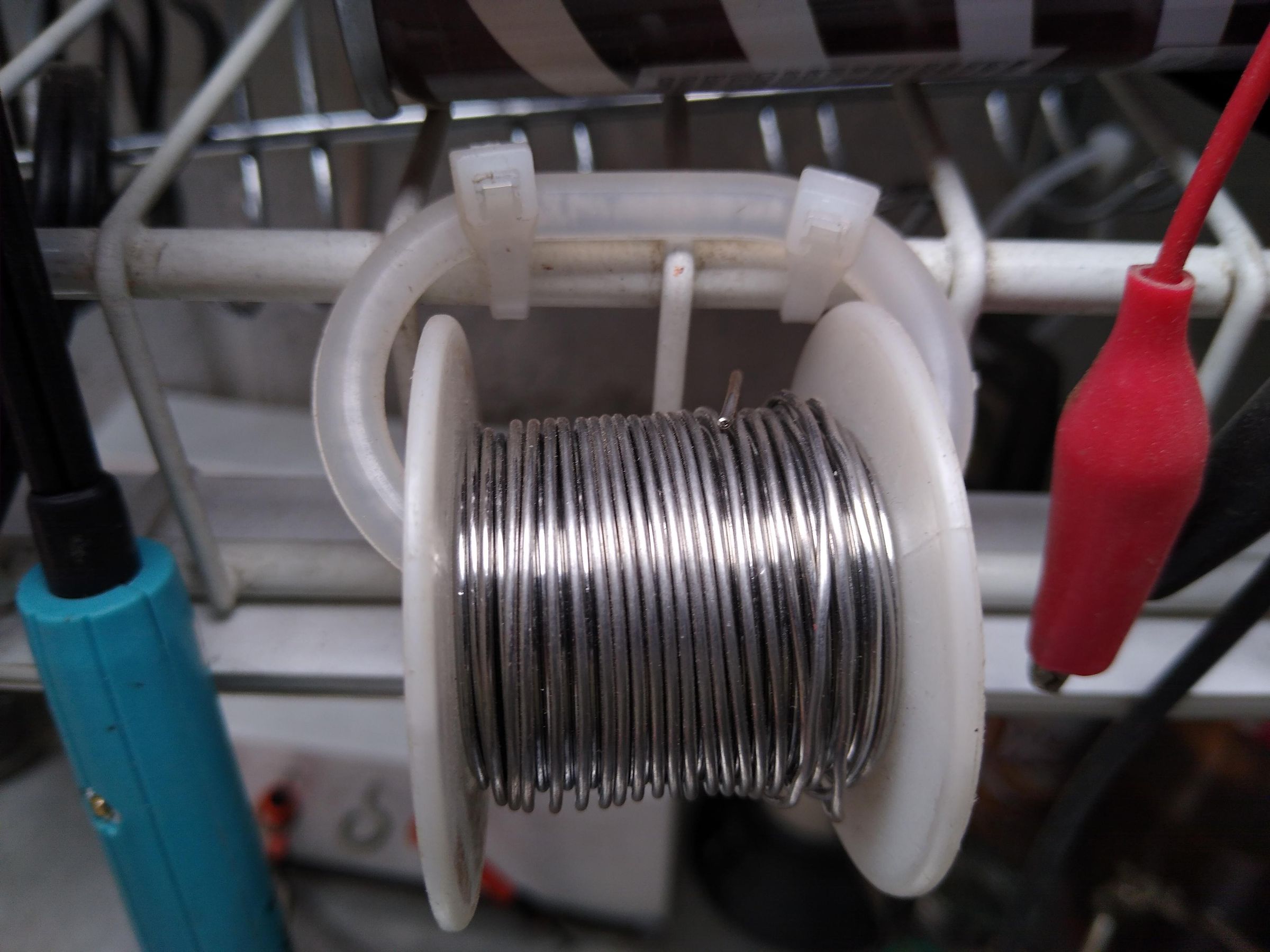 Desk Solder and Wire Rack : 3 Steps (with Pictures) - Instructables