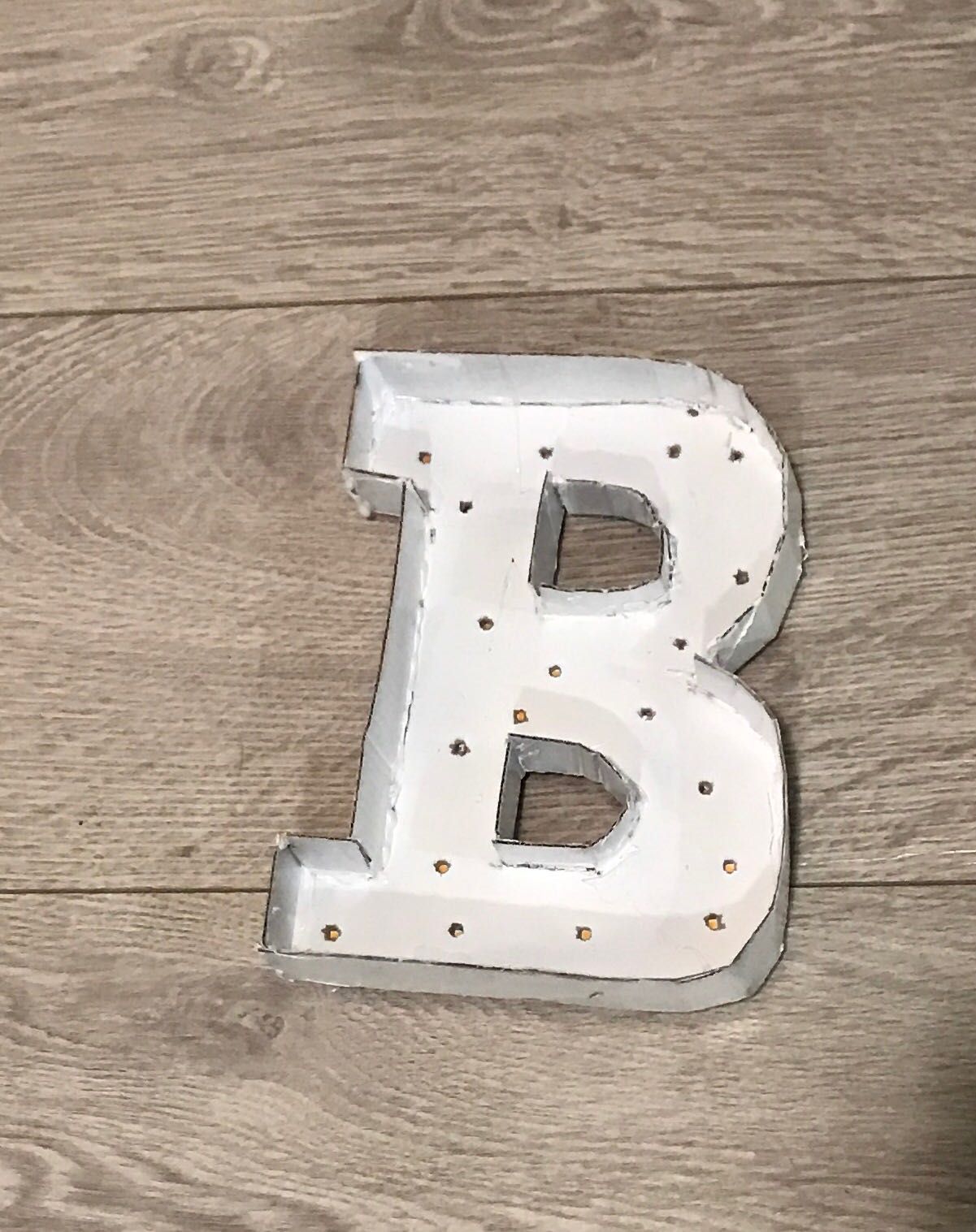 Cardboard Letter Lights : 5 Steps (with Pictures) - Instructables