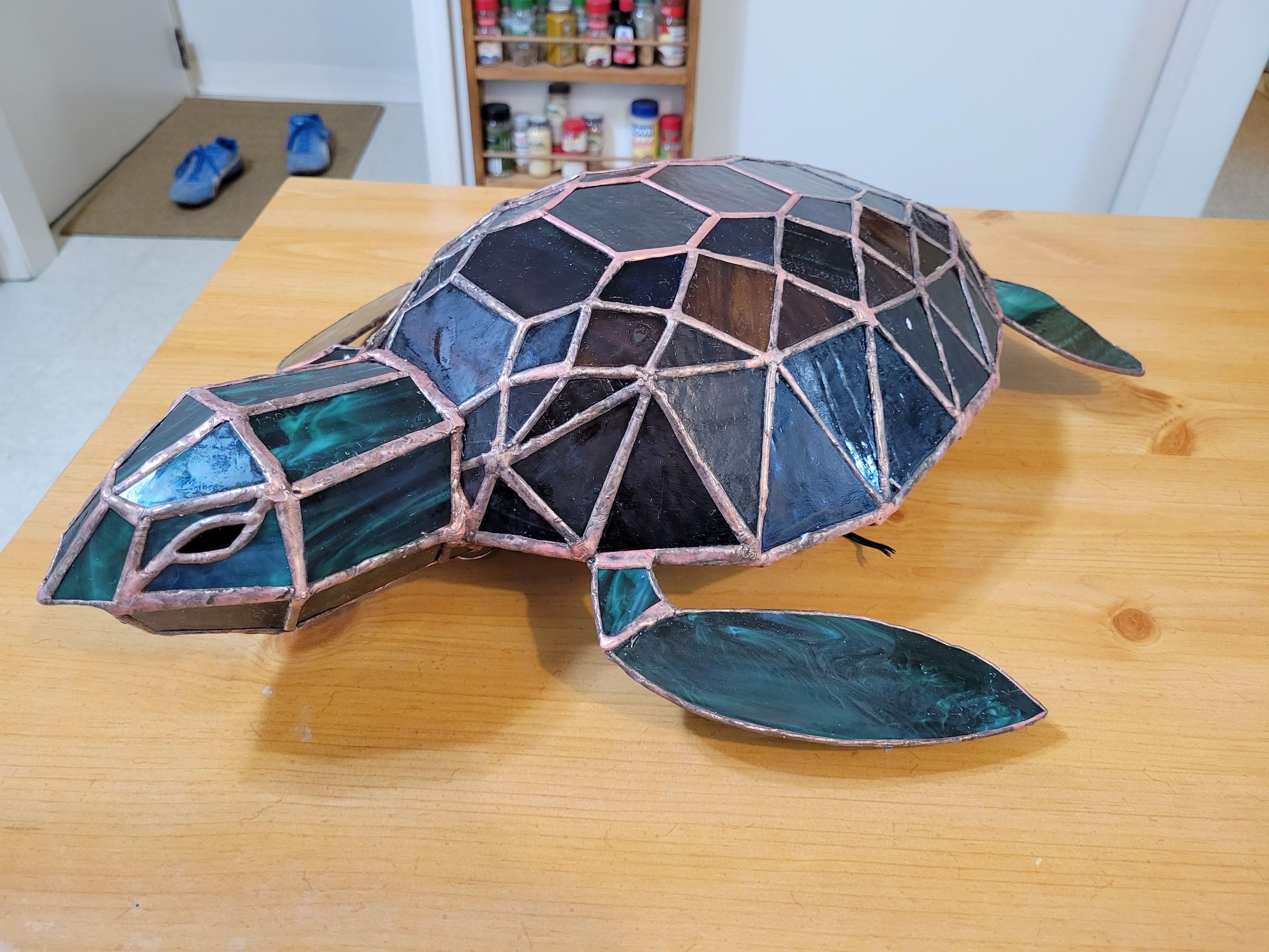 Stained Glass Sea Turtle Lamp : 27 Steps (with Pictures) - Instructables