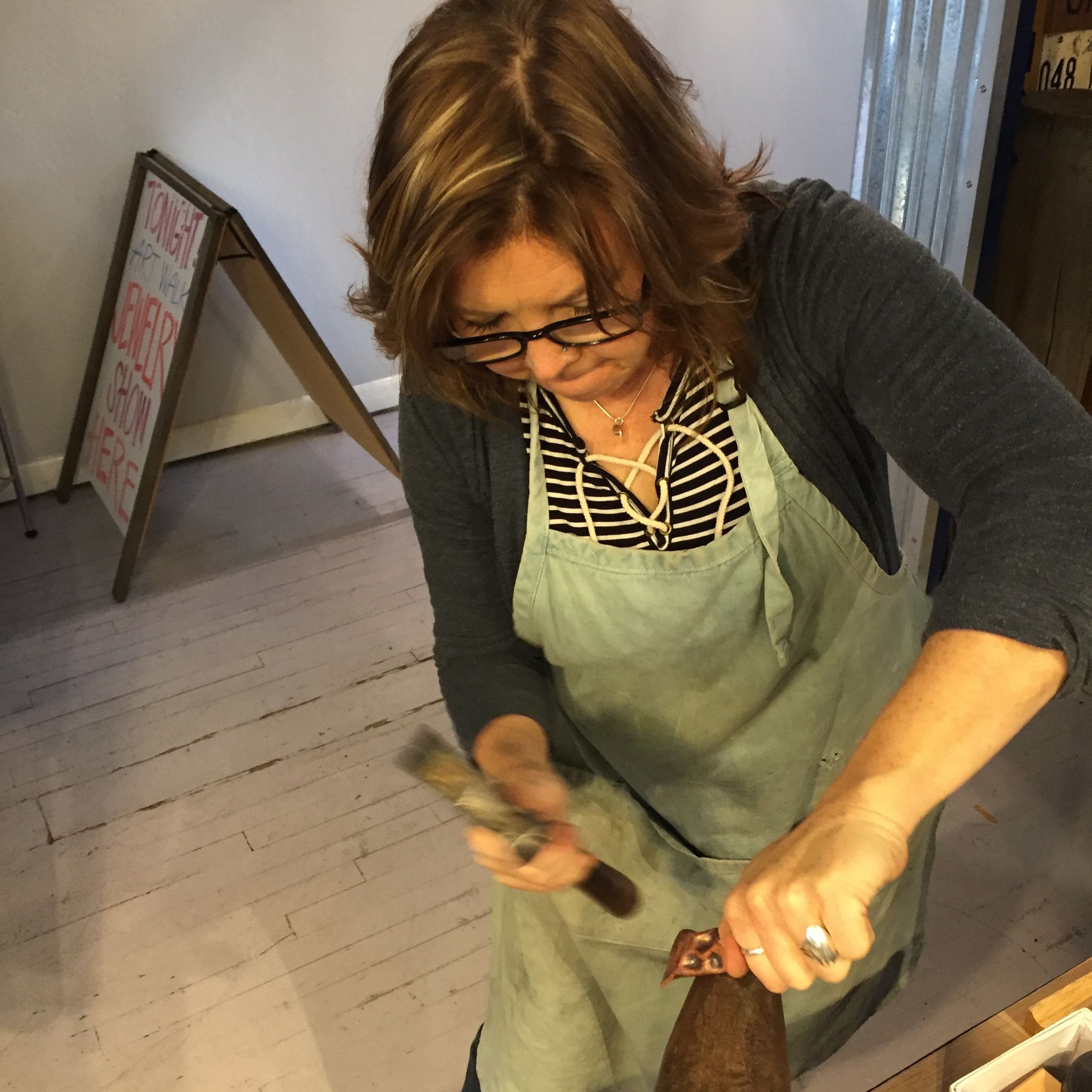 Forged Repurposed Copper Pipe Cuff : 6 Steps (with Pictures ...