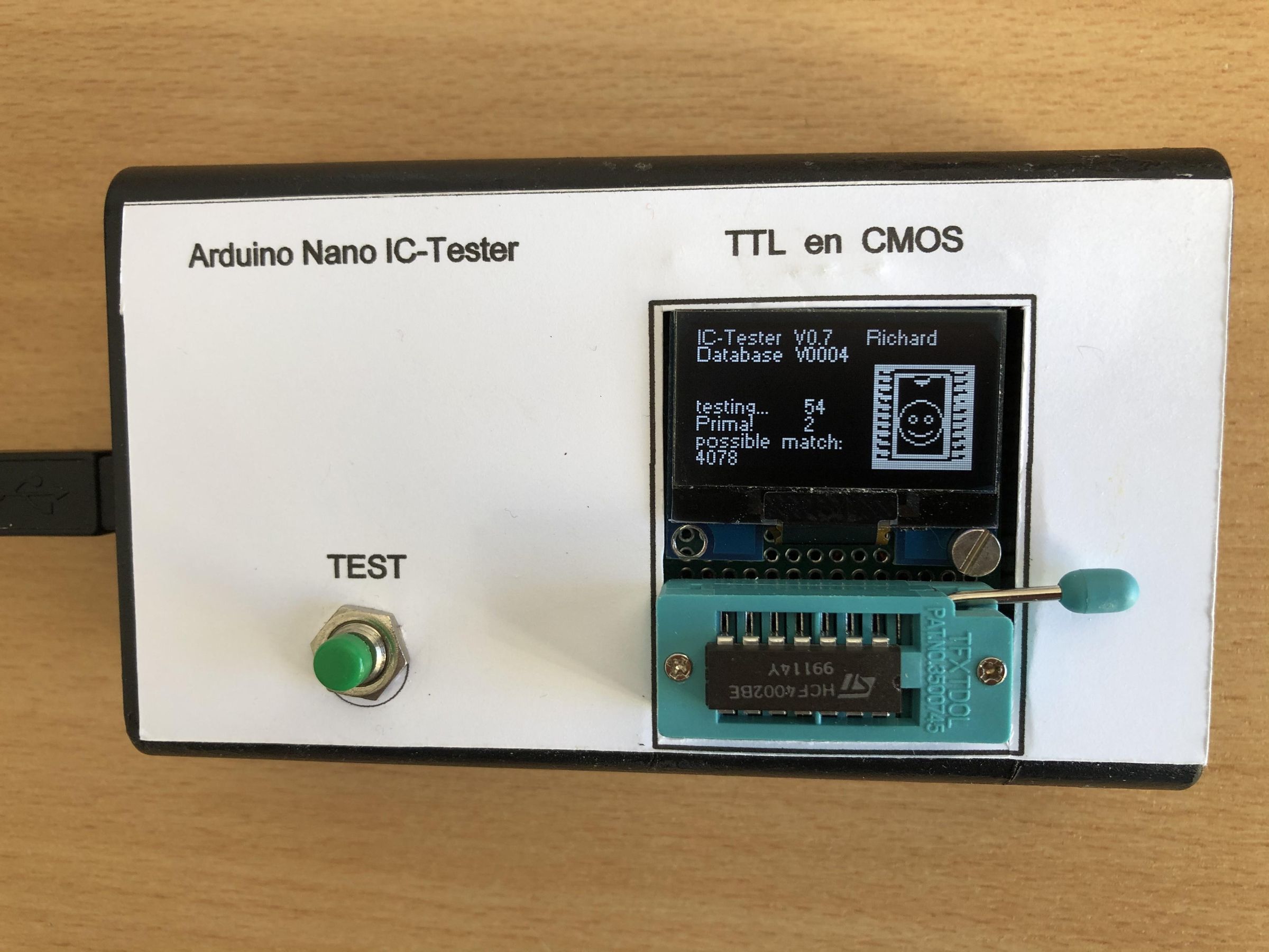 Arduino IC-Tester : 4 Steps (with Pictures) - Instructables