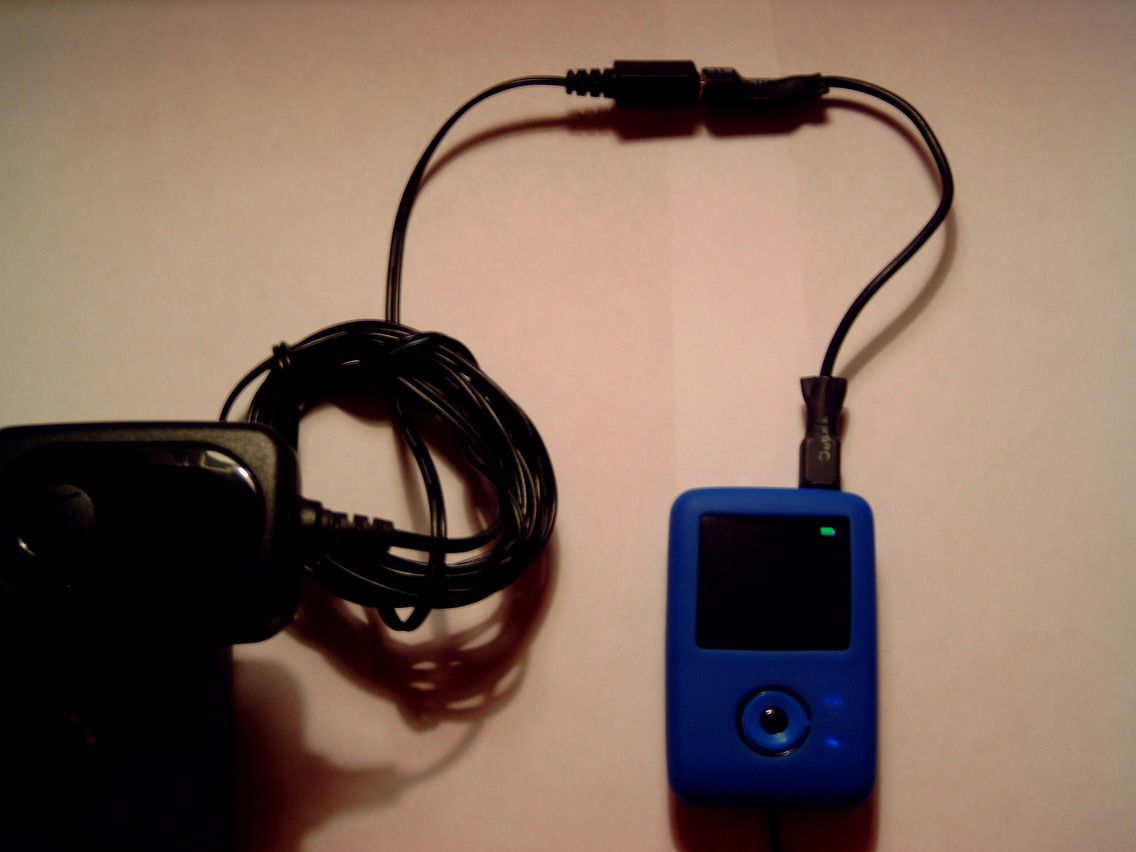 100% Working USB Charging Adaptor for Creative ZEN V Plus MP3 Players ...
