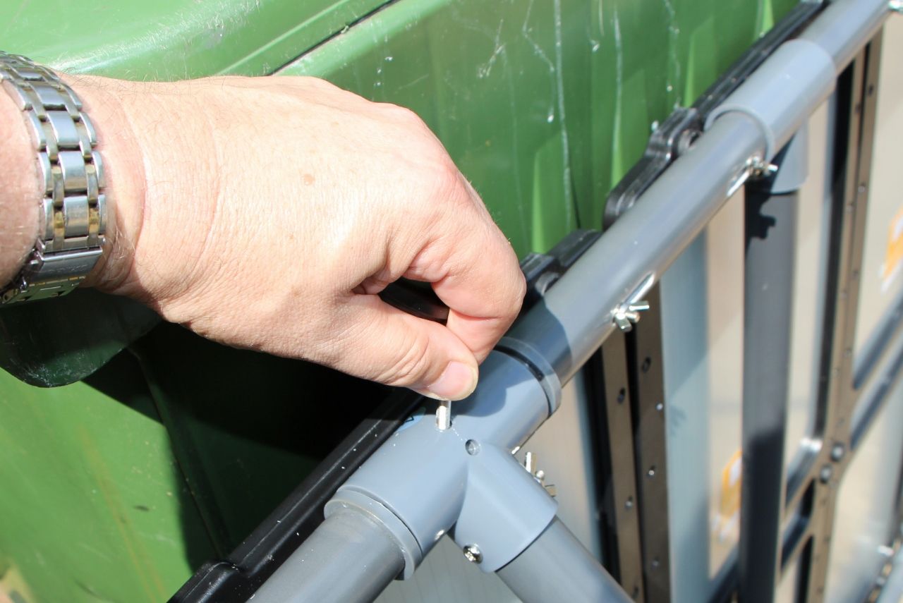 Assembling My Harbor Freight 45 Watt Solar Panel Kit - No Tools Needed ...