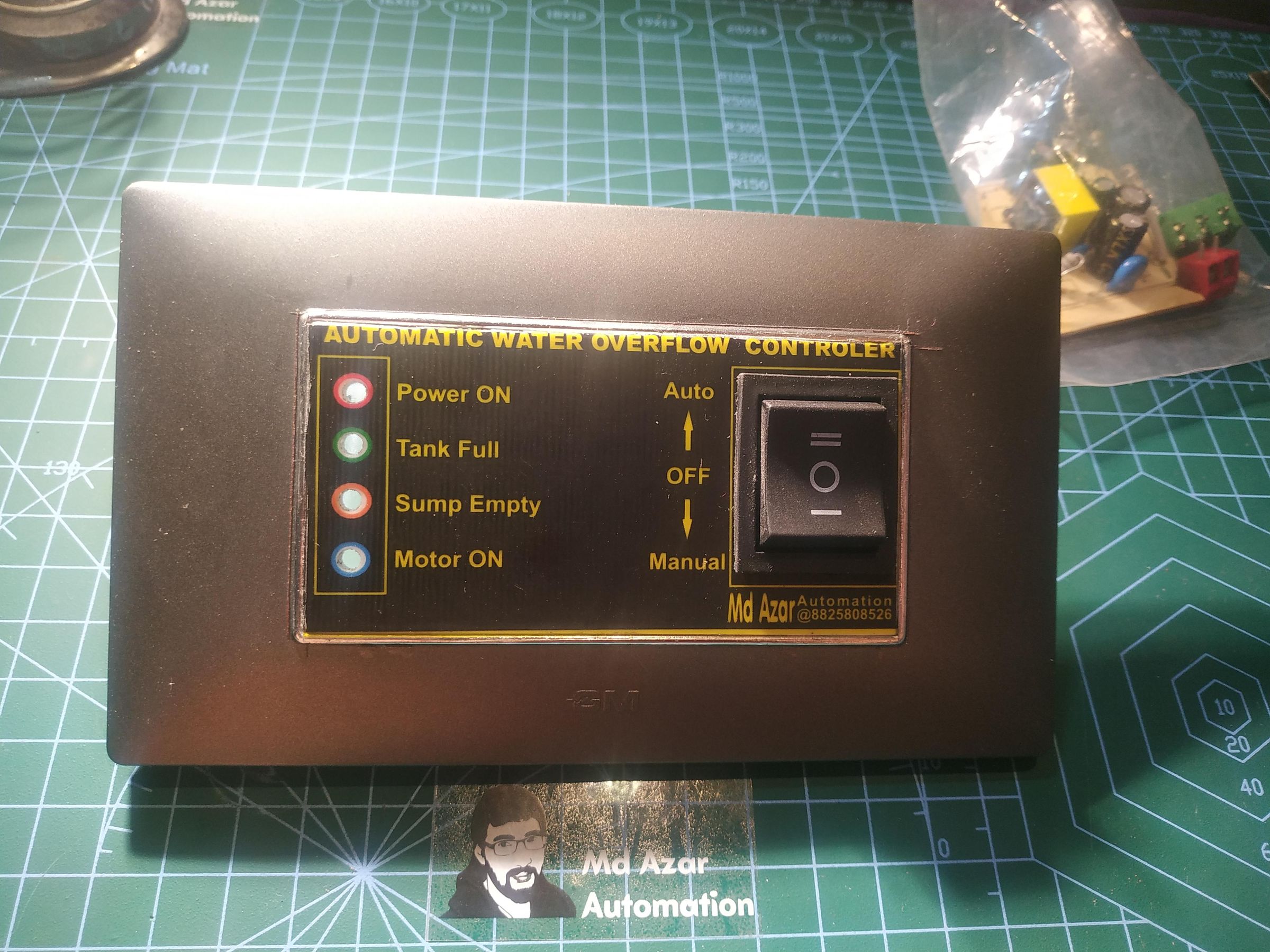 Automatic Water Overflow Control and Dry Run Preventer Without ...