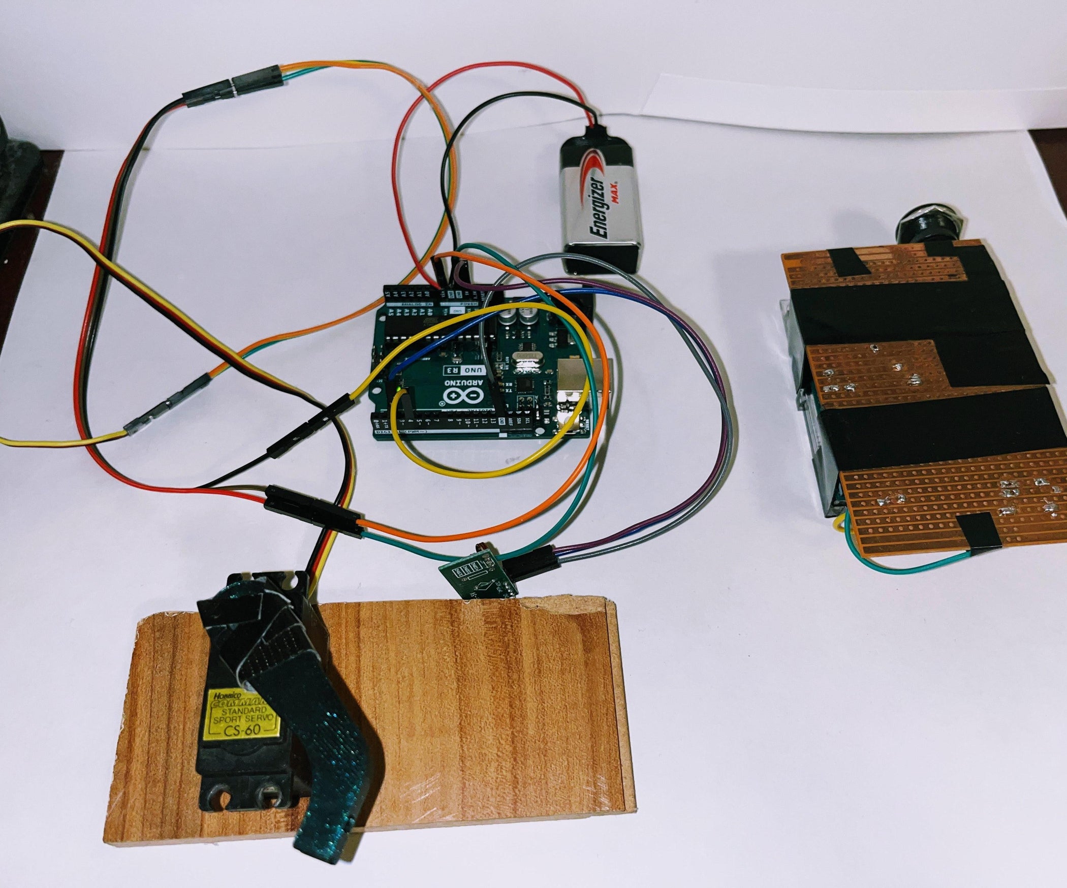 Button Presser Garage Door Remote Using Arduino : 8 Steps - Instructables