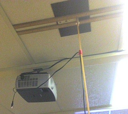 LCD Projector Mount for Cheapish... : 5 Steps - Instructables