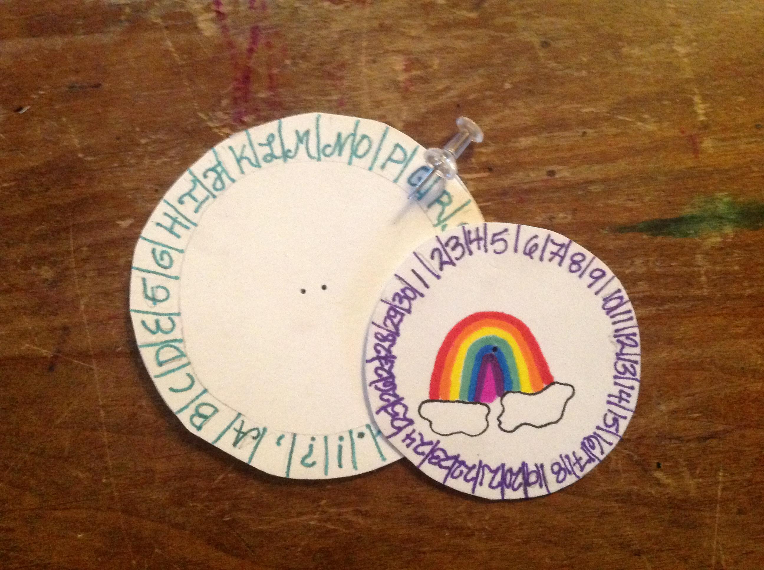 How to Make a Pocket Sized Secret Code Decoder Wheel : 7 Steps ...