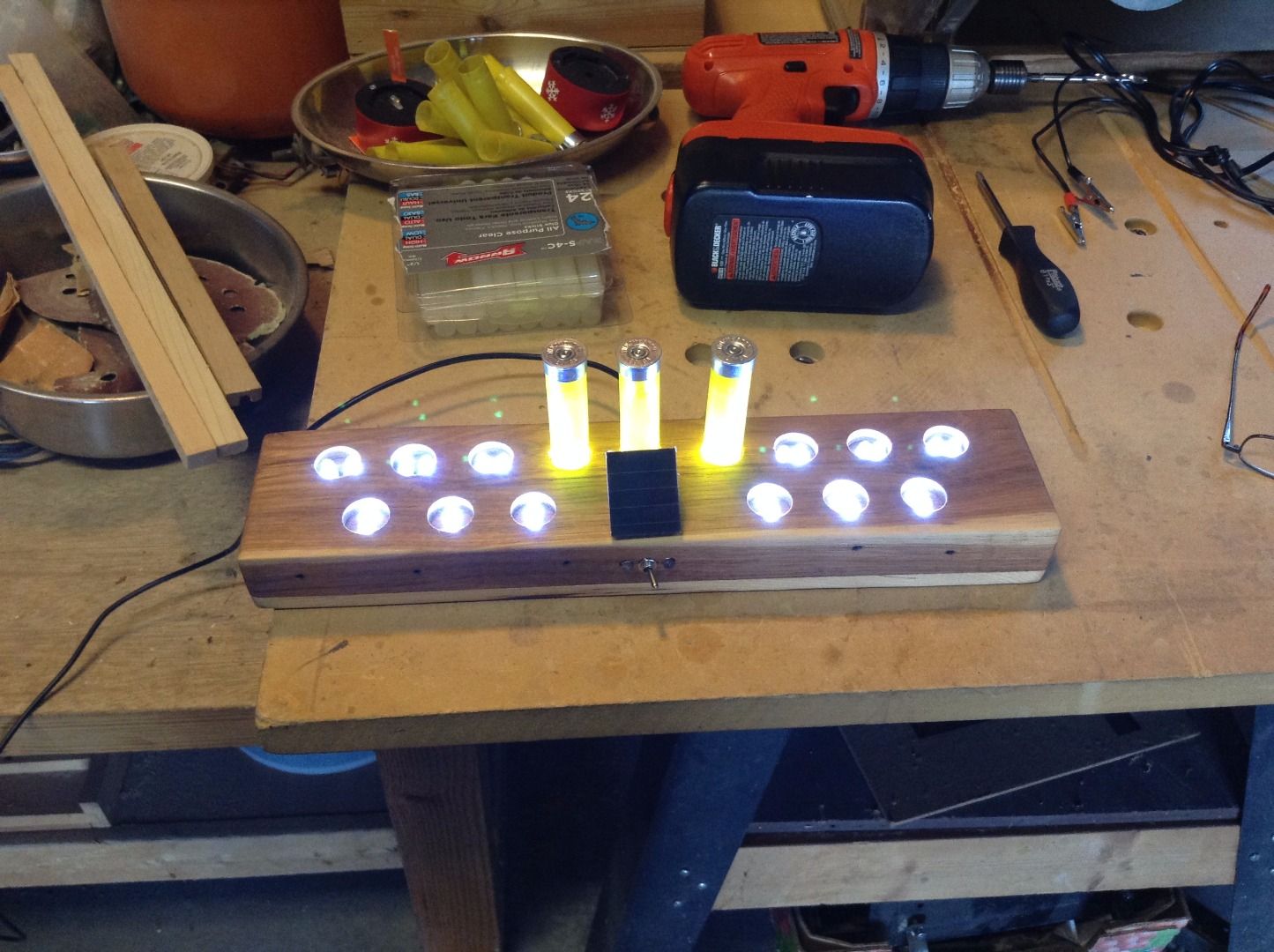 Upcycled Shotgun Shell and Pallet Wood Lamp : 9 Steps (with Pictures ...