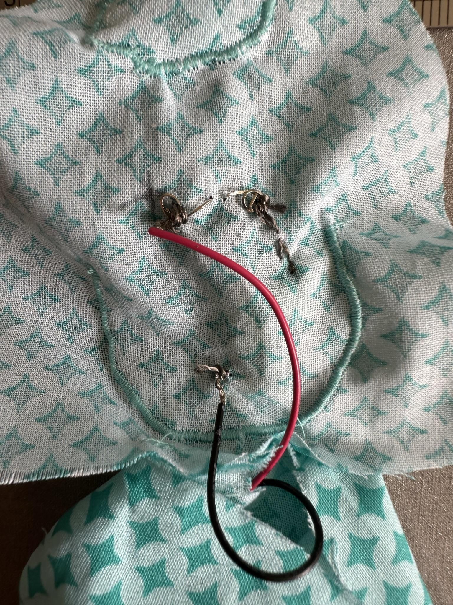 Soft-sensor-saurus | an E-textile Soft Sensor Soft Toy With LED Light ...