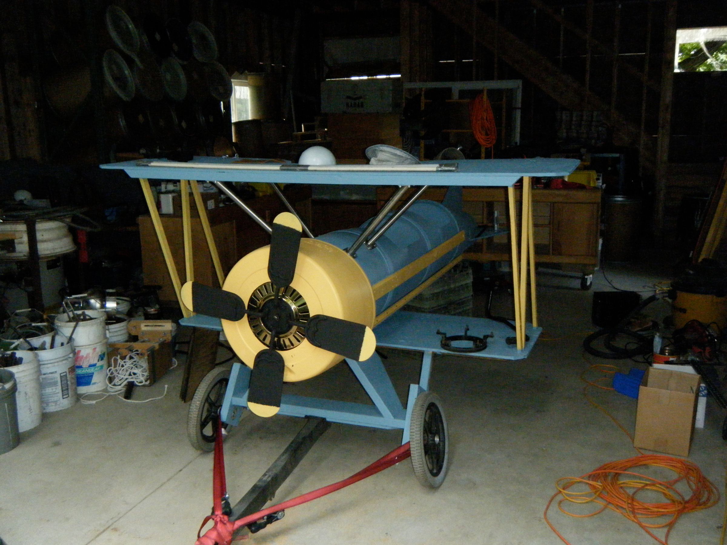 Cardboard Barrel Biplane. the Flyin' Lion : 23 Steps (with Pictures ...