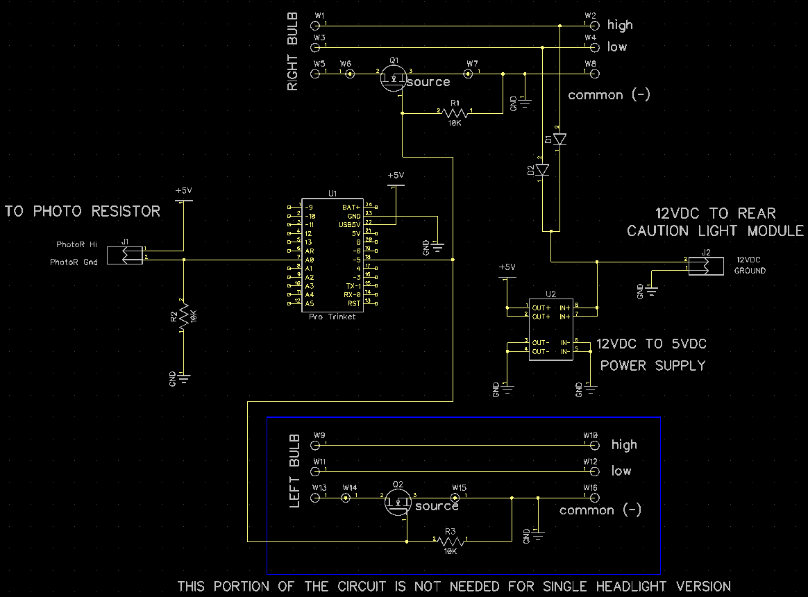 Arduino Headlight Modulator for Motorcycle Safety : 20 Steps (with ...