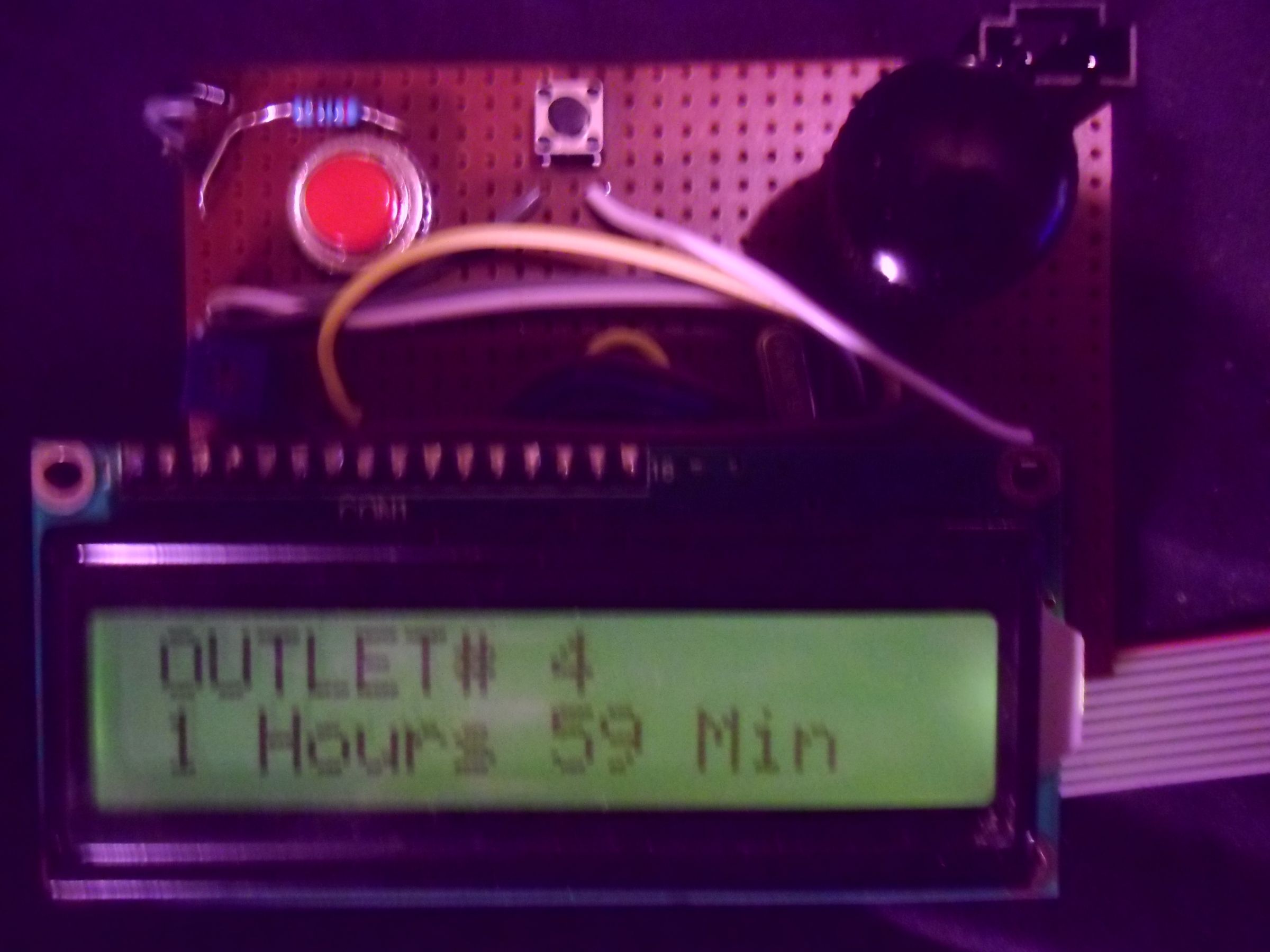 Arduino 8 A.C. Outlet (plug) Timer / Vampire Killer : 8 Steps ...