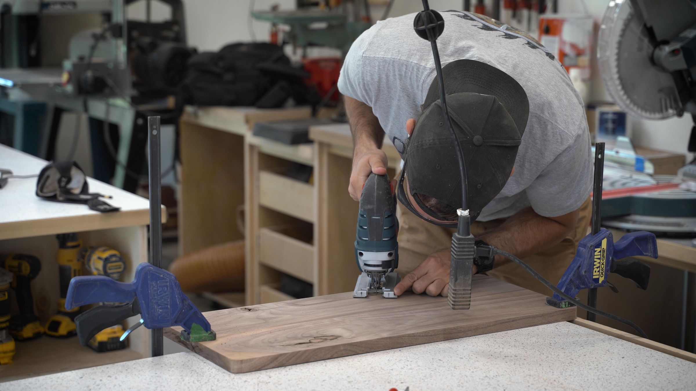 DIY Walnut and Leather Keyboard Tray : 26 Steps (with Pictures ...
