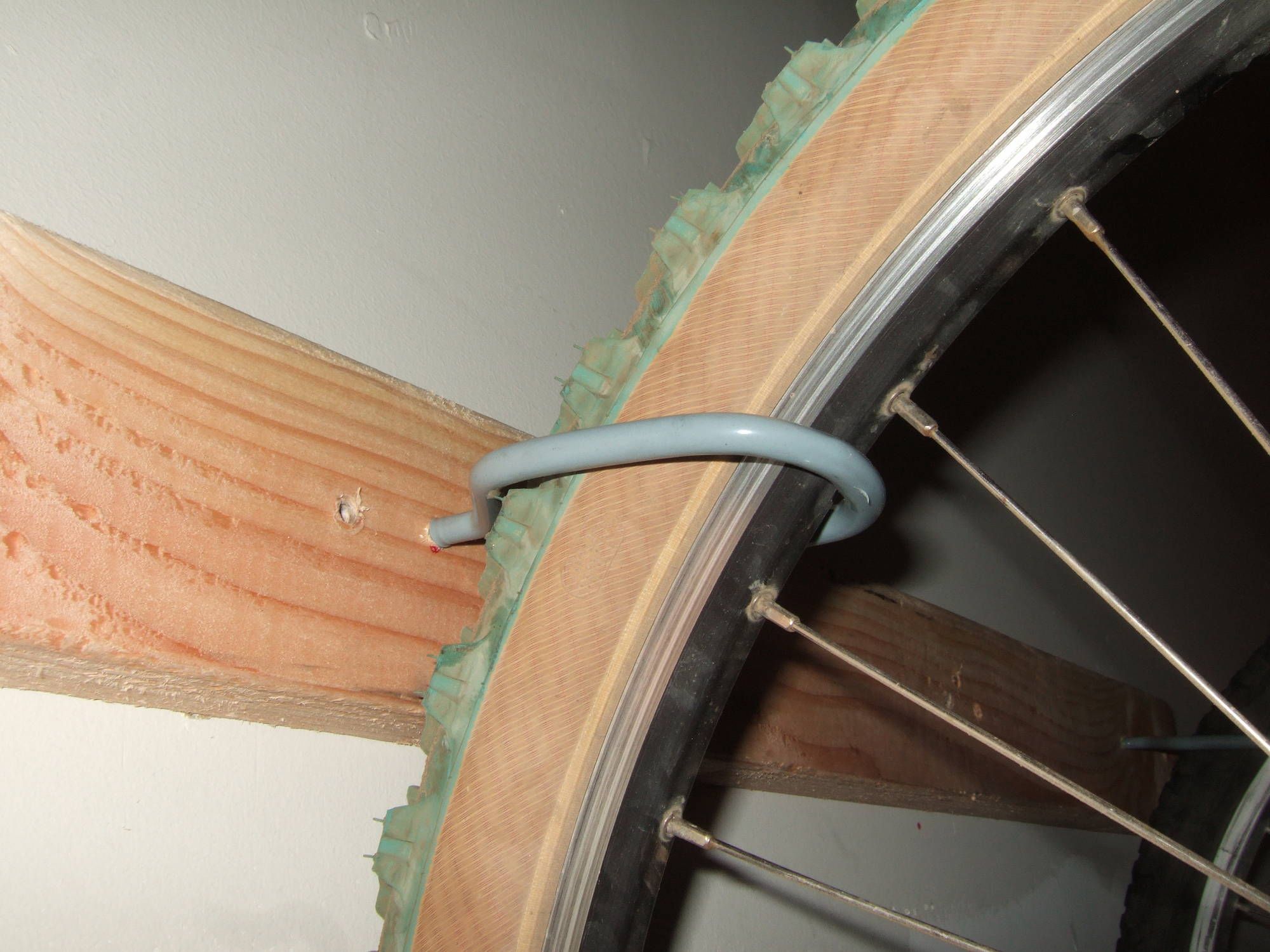 Bike Rack / Bike Storage for the Home or Apartment : 8 Steps (with ...