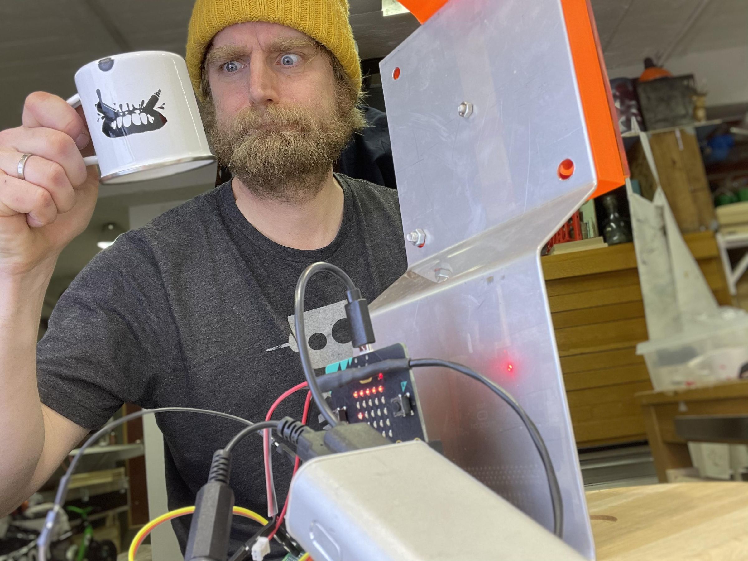 Totally Useless Coffee Dispenser… : 10 Steps (with Pictures ...