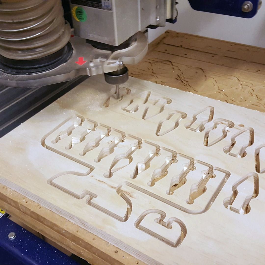 CNC Candle-Less Menorah - Instructables