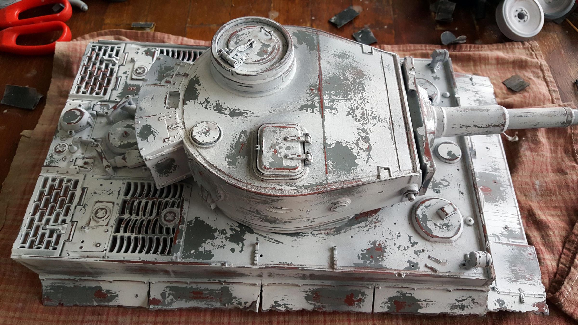 Weathering Tiger 1 Rc Tank : 3 Steps (with Pictures) - Instructables