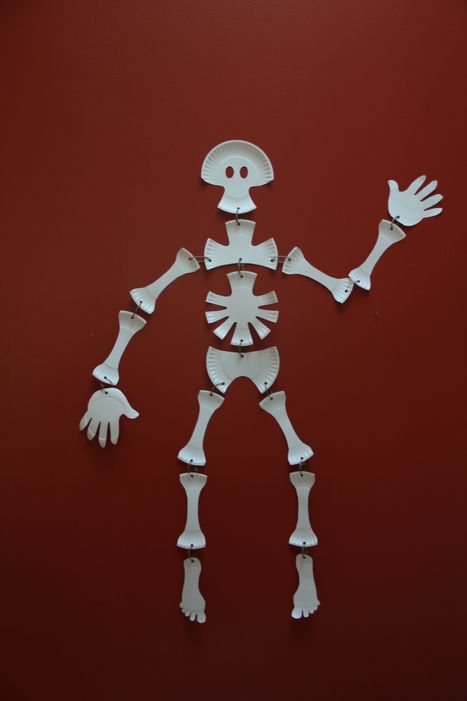 Paper Plate Skeleton : 4 Steps (with Pictures) - Instructables