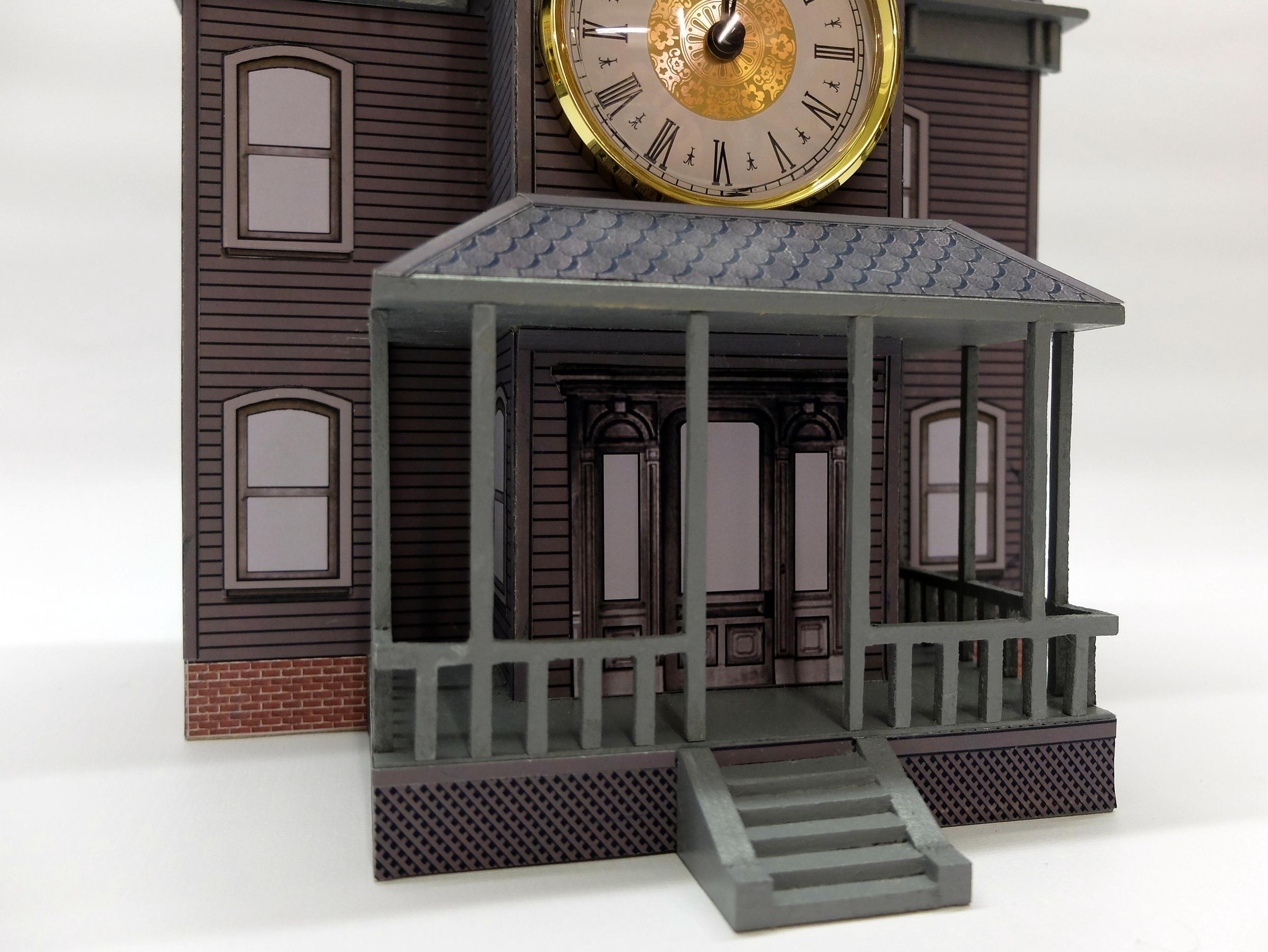 Psycho House Clock - Bates Mansion - Small Replica - Easy to Make : 7 ...