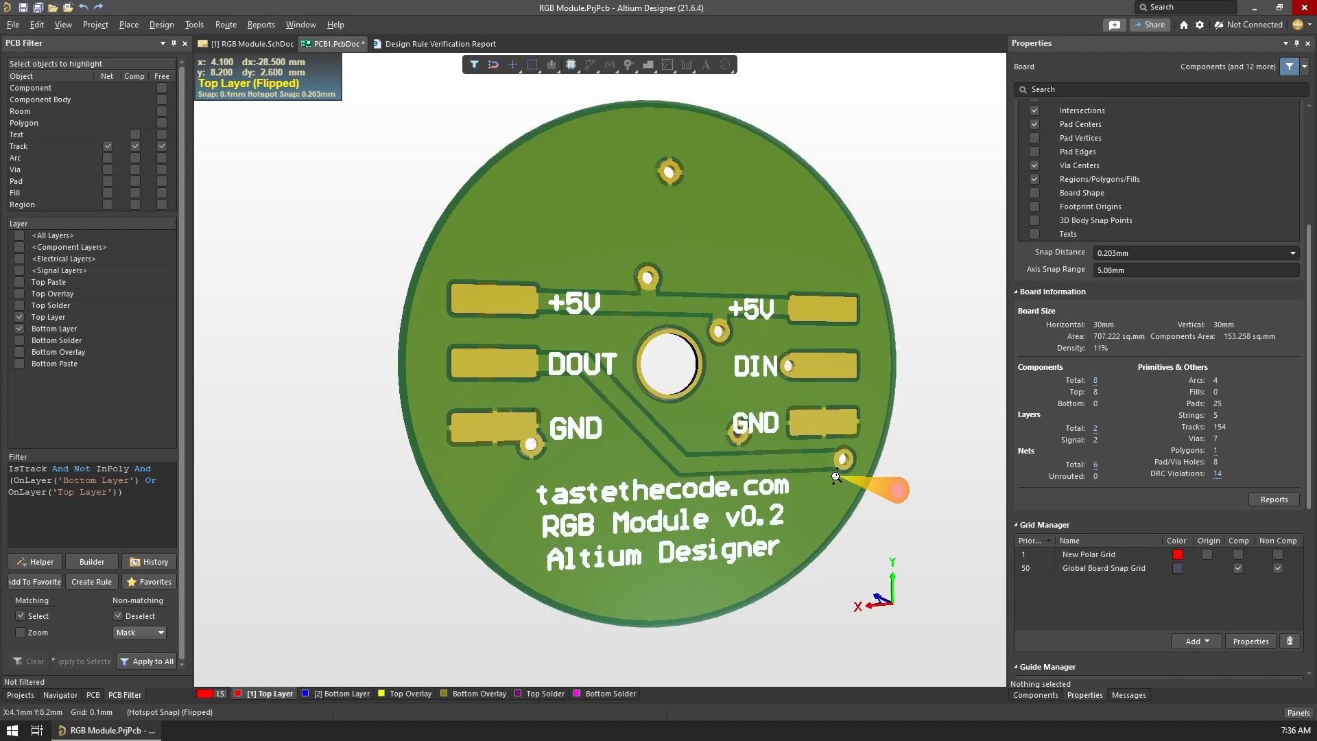 You First PCB With Altium Designer : 8 Steps (with Pictures ...