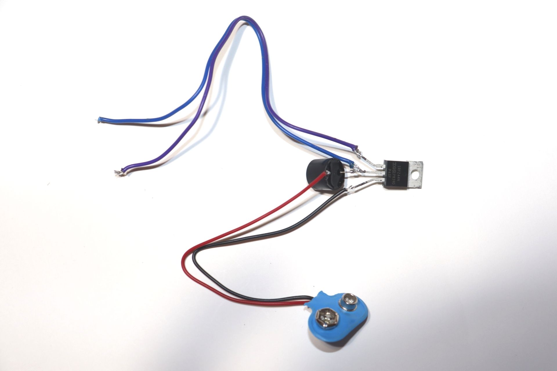 How to Make Over Water Flow Alarm Circuit Using Z44N MOSFET : 7 Steps ...