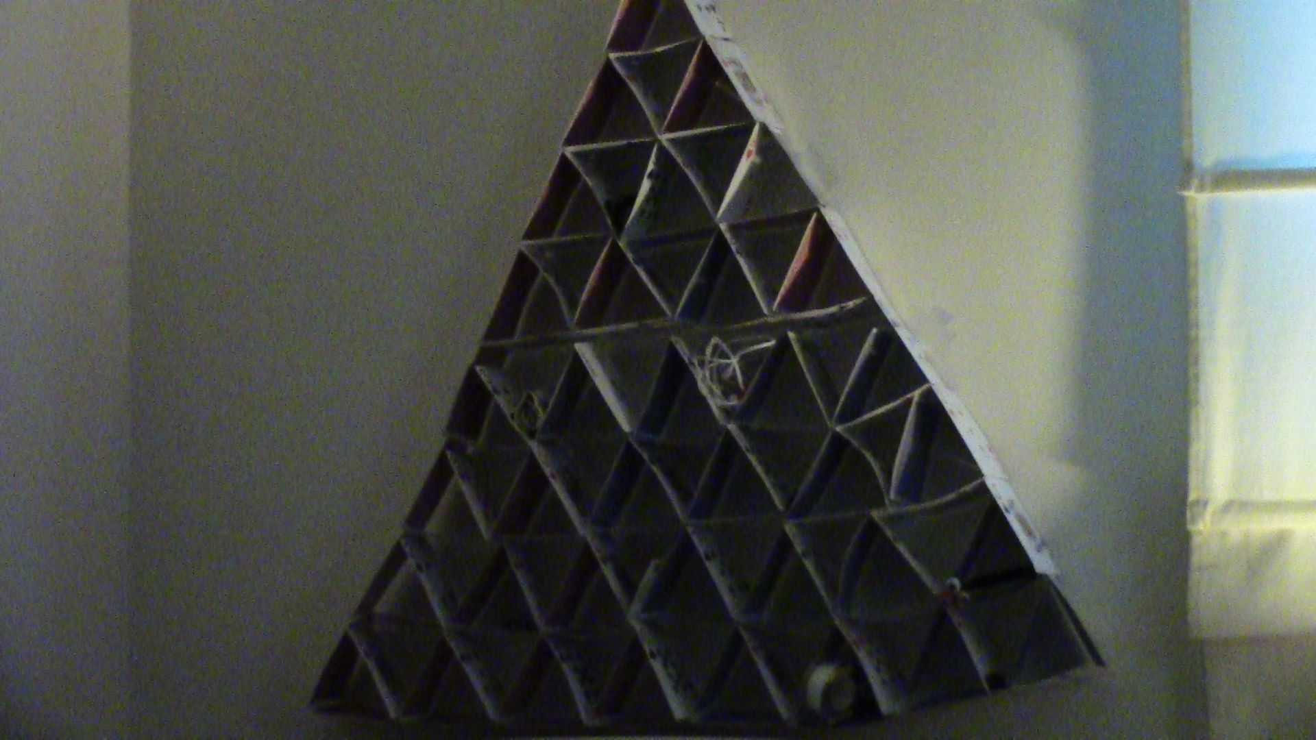 Card Pyramid Stuff Holder : 3 Steps (with Pictures) - Instructables