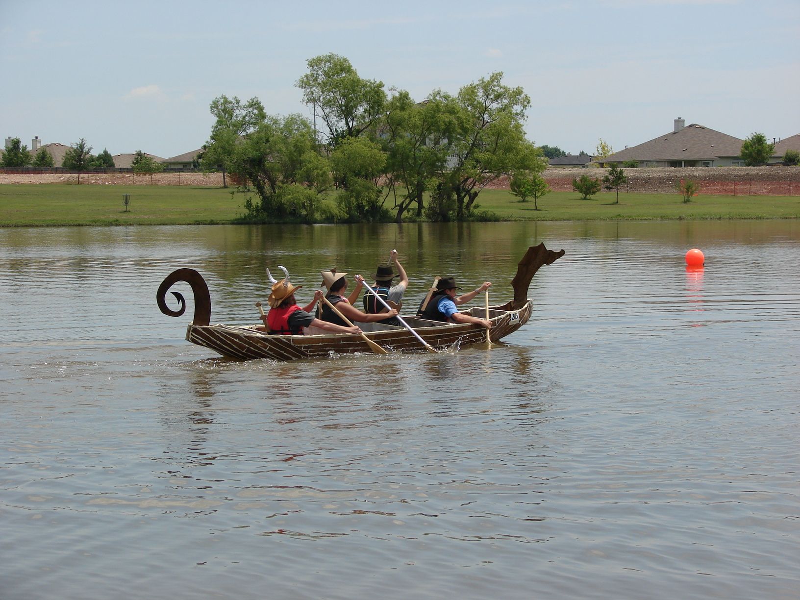 Cardboard Viking Longship and Cardboard Boat Regatta - Instructables