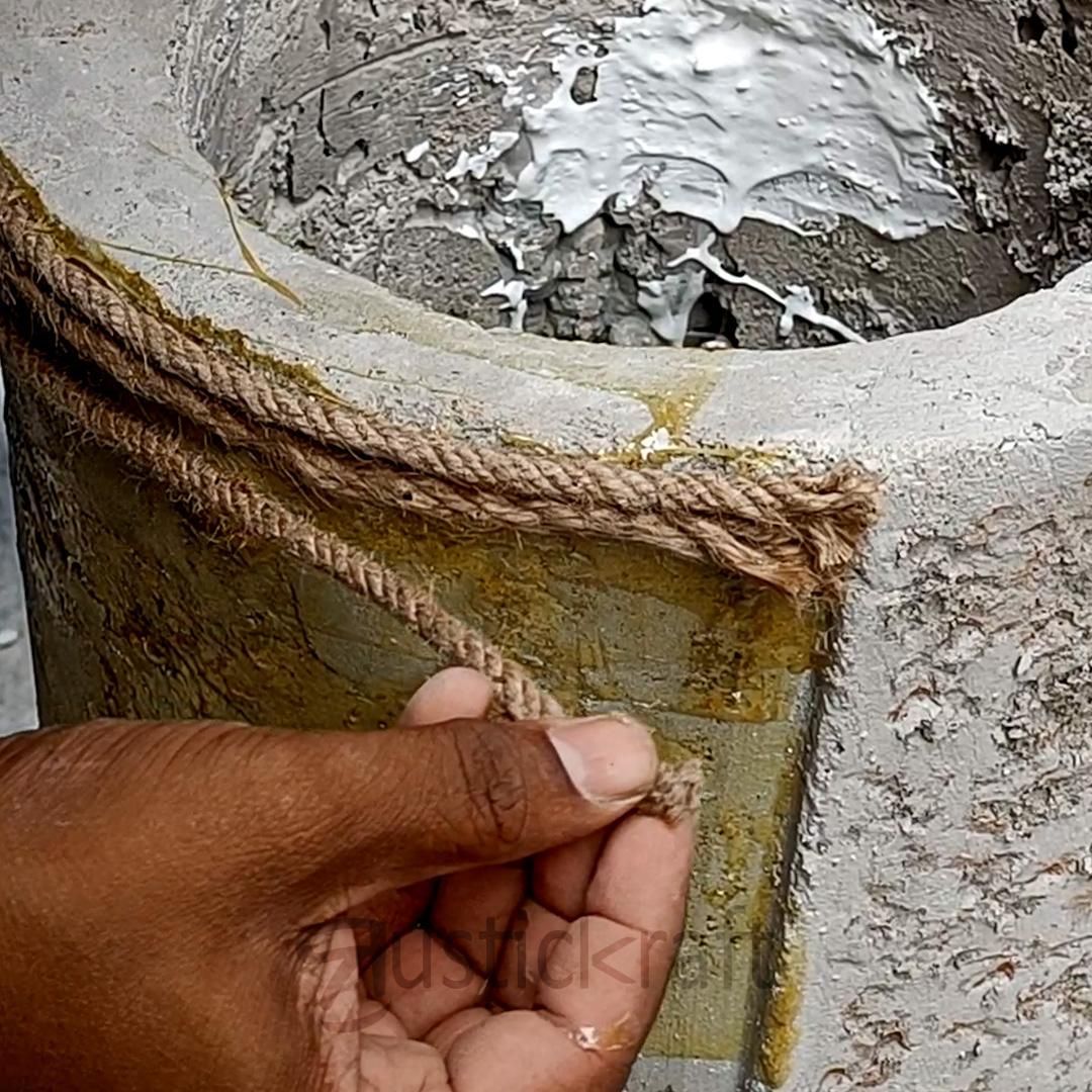 Built My Own Concrete Fountain for a Serene Backyard : 14 Steps ...