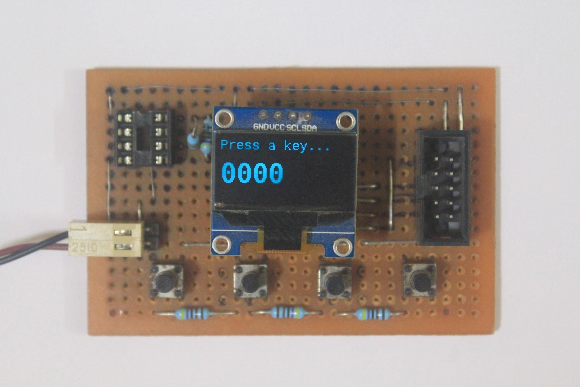 Interfacing SSD1306 Based I2C 128x64 OLED Module With ATtiny85 Without ...