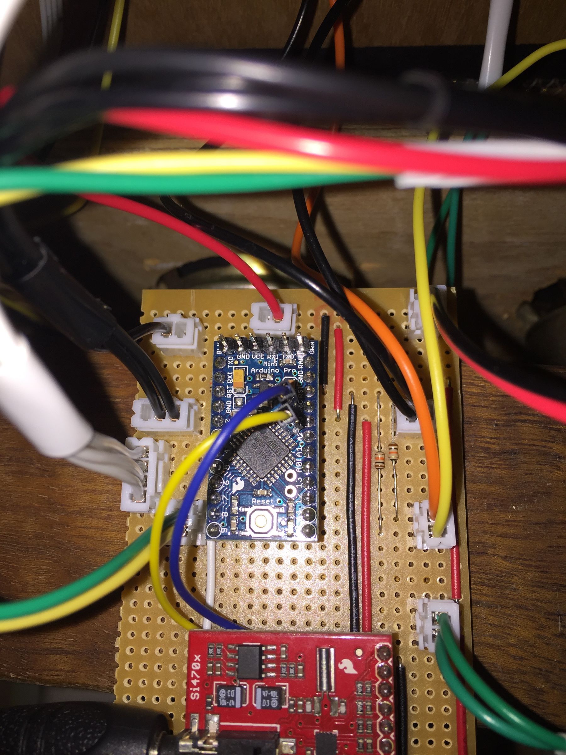 FM Radio With Si4703, Arduino Pro Mini and 3.3V Large LCD : 8 Steps ...