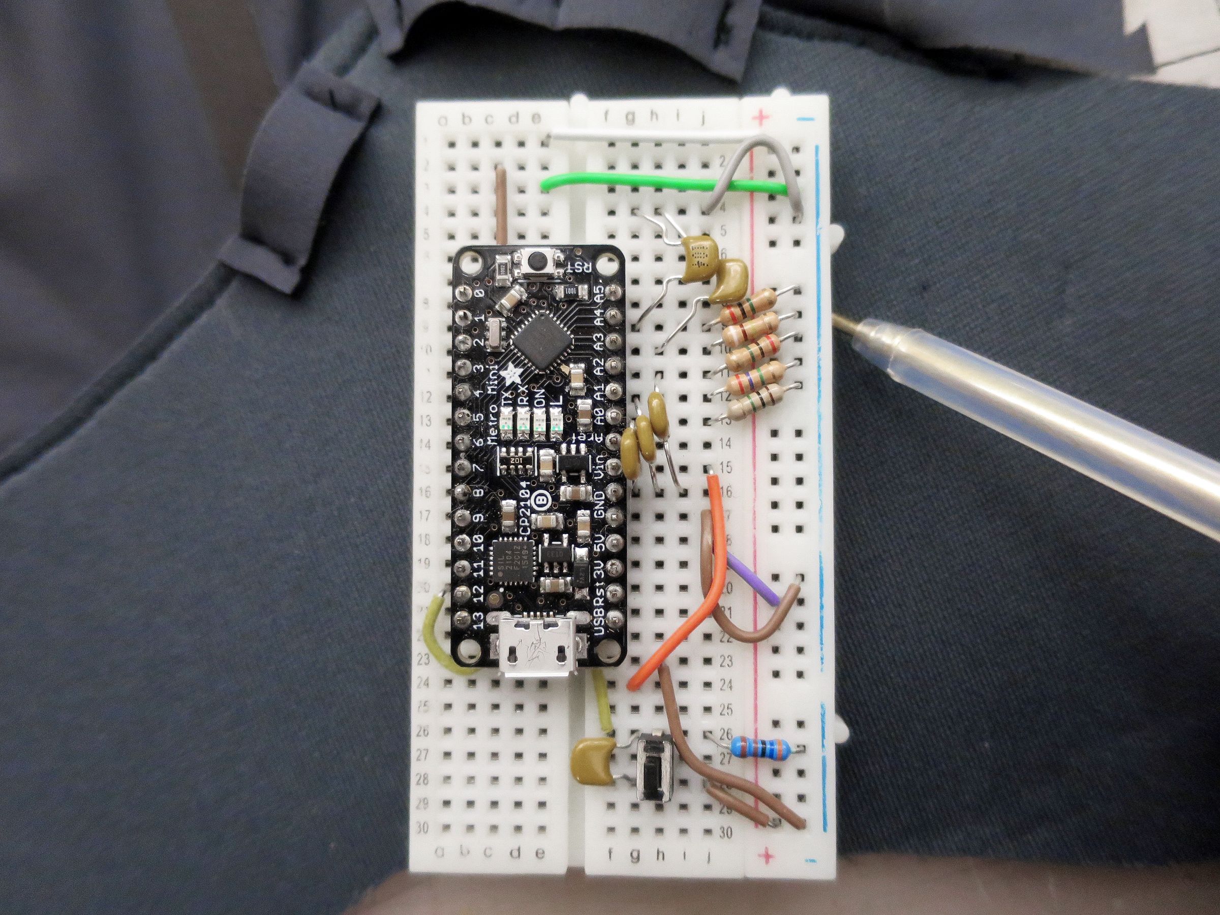 DIY Glove Controller With E-Textile Sensors : 14 Steps (with Pictures ...