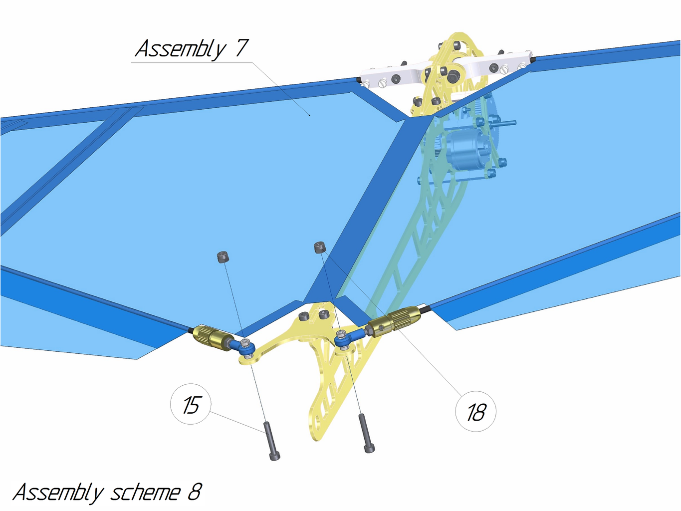 Opensource Ornithopter Prototype Arduino Powered And Remote Controlled 21 Steps With