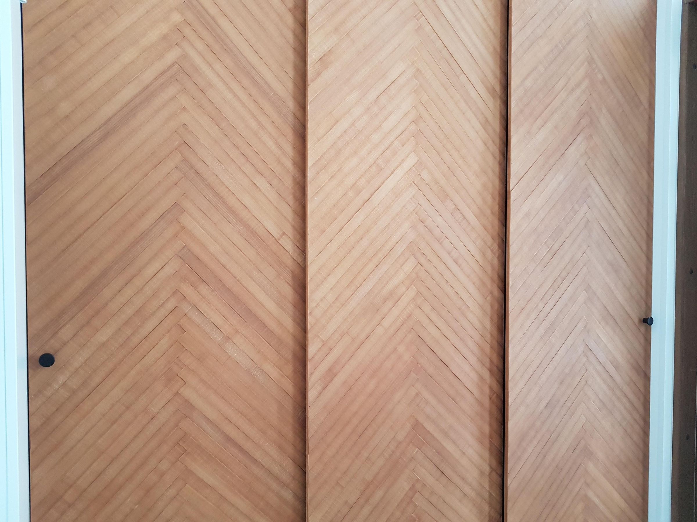 Wood Strip Sliding Doors From Leftover Planks (Easy & Ecological!) : 5 ...