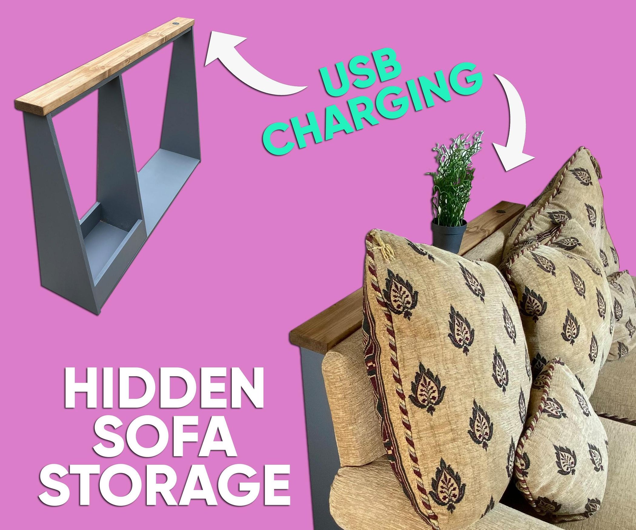 Hidden Sofa Storage : 7 Steps (with Pictures) - Instructables