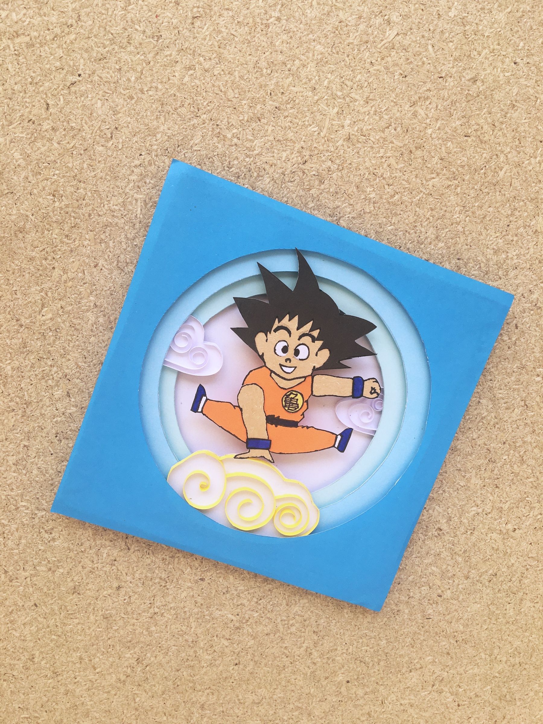 Dragon Ball Z Goku 3D Art Craft : 6 Steps (with Pictures) - Instructables