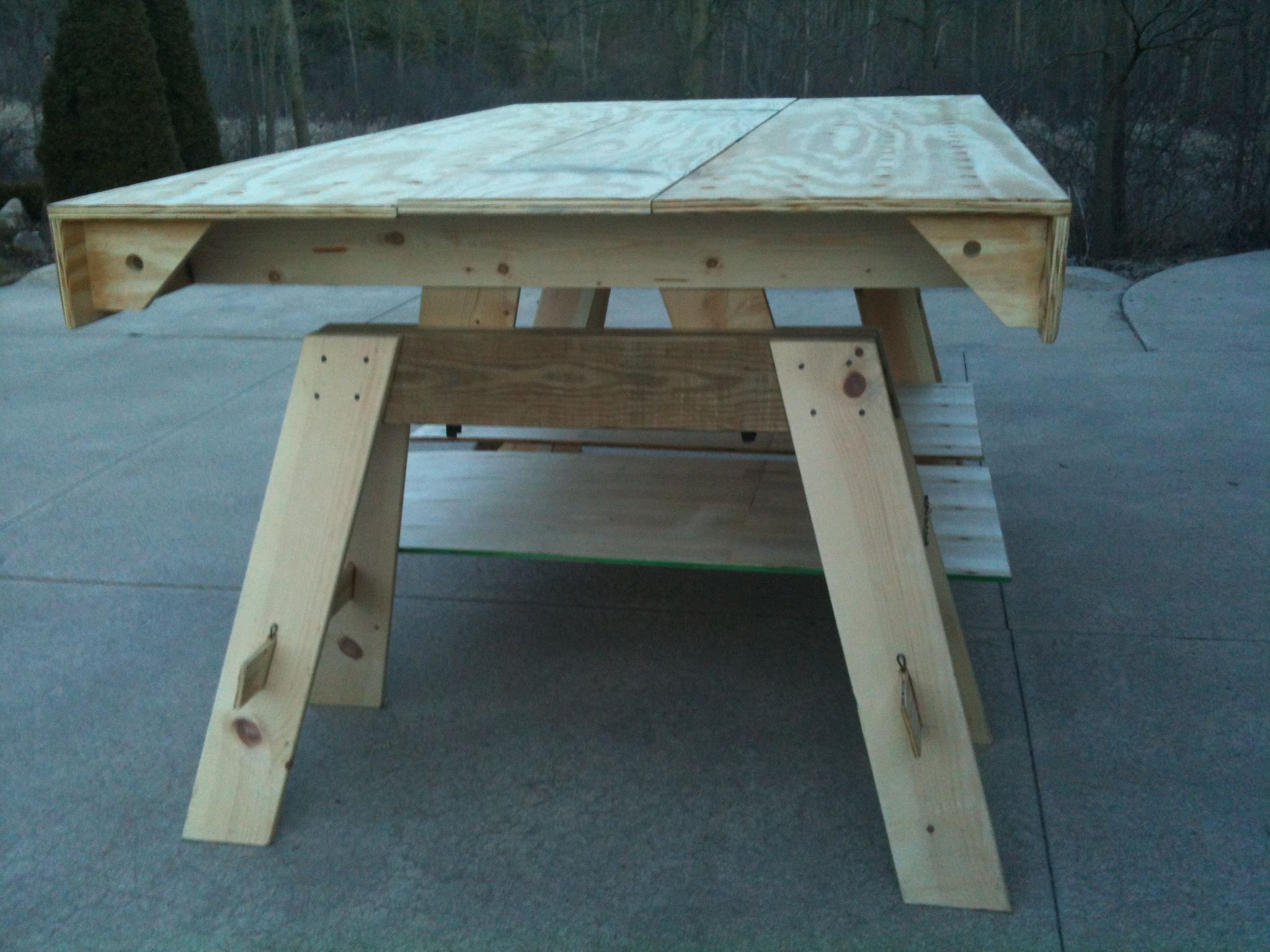 Multi-Functional Portable Workbench : 9 Steps (with Pictures ...