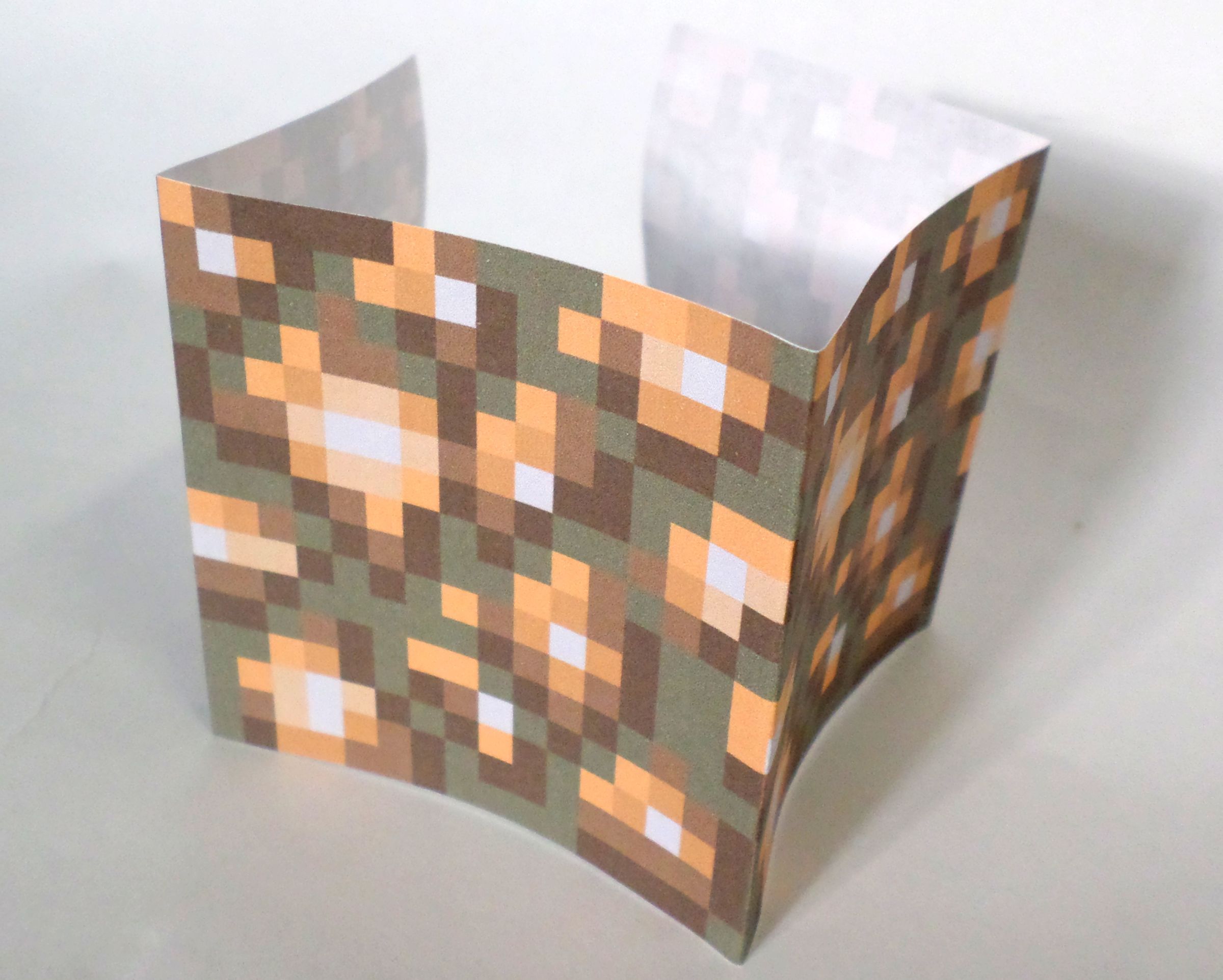 Minecraft Papercraft Glowstone