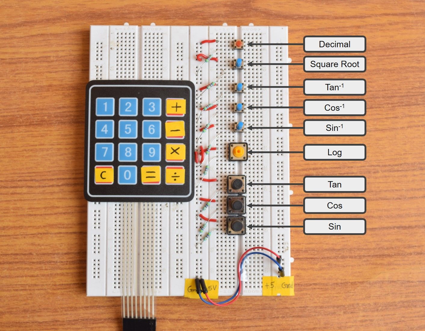 Scientific Calculator With Evive (arduino Powered Embedded Platform ...