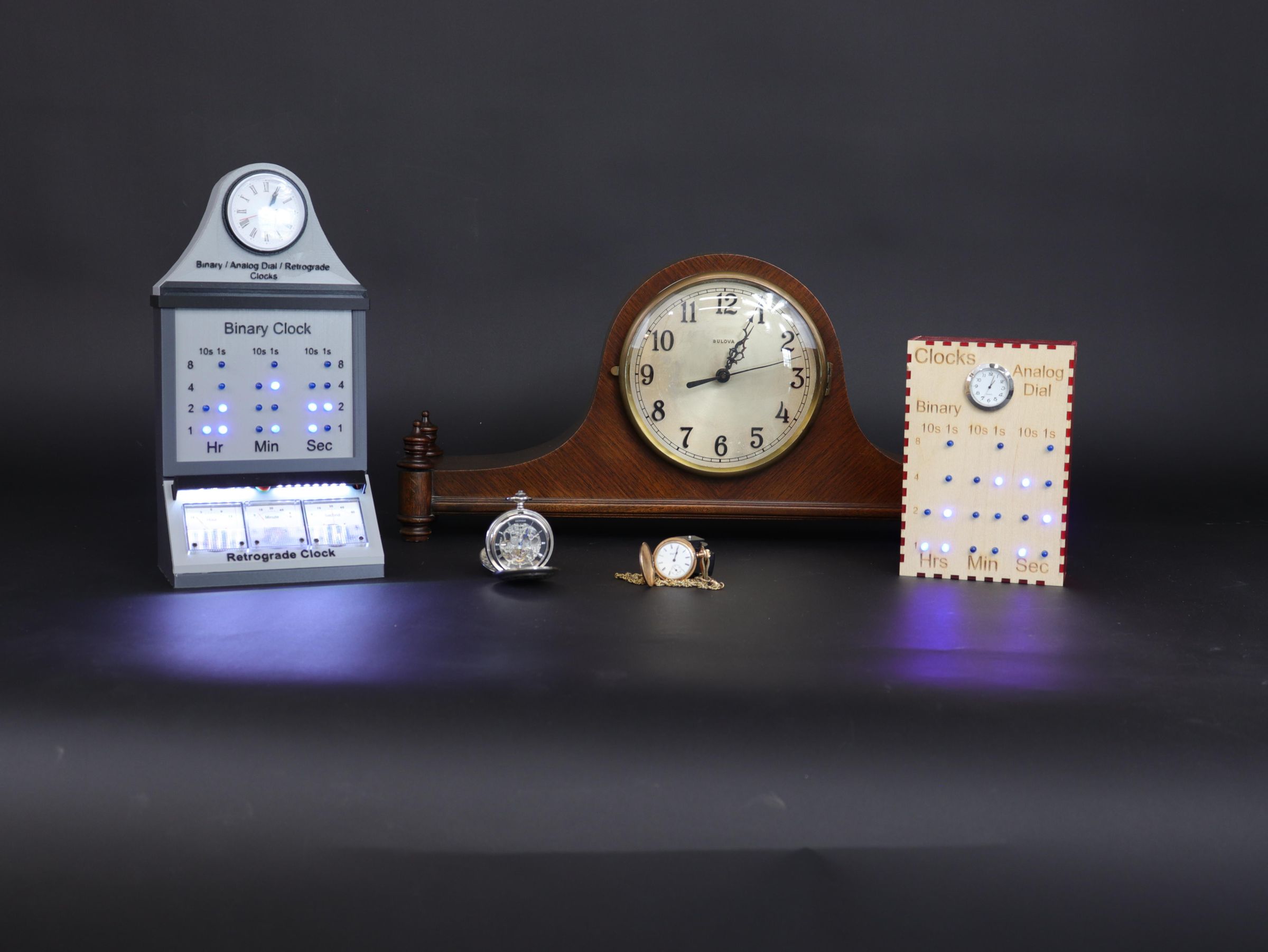 Binary-Analog Dial-Retrograde Clock or the BAD-R Clock or the Rosetta ...