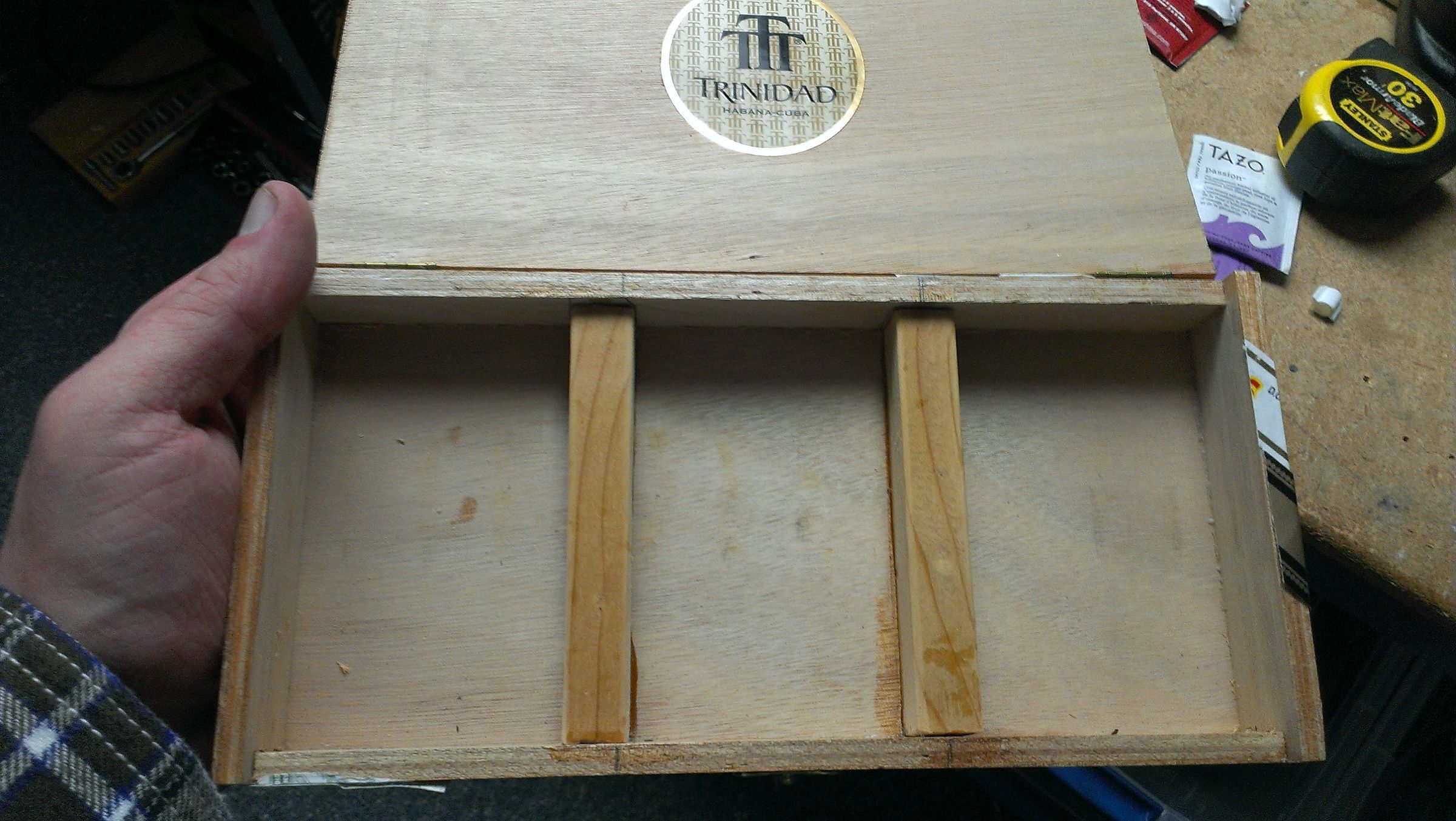 Upcycled Tea Bag Organizer : 4 Steps - Instructables