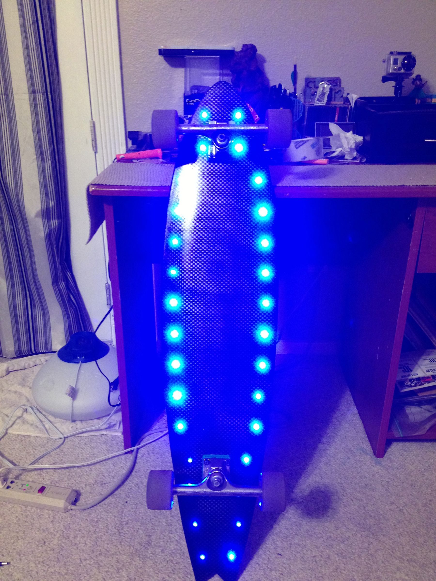 LED Longboard Under-glow (with Pictures) - Instructables