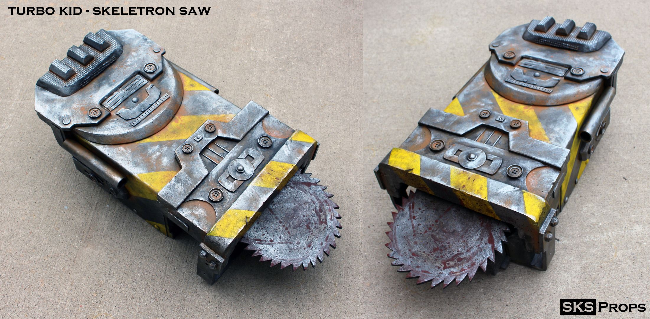 Turbo Kid Skeletron Cosplay Prop Weapon and Mask - SKS Props : 17 Steps ...