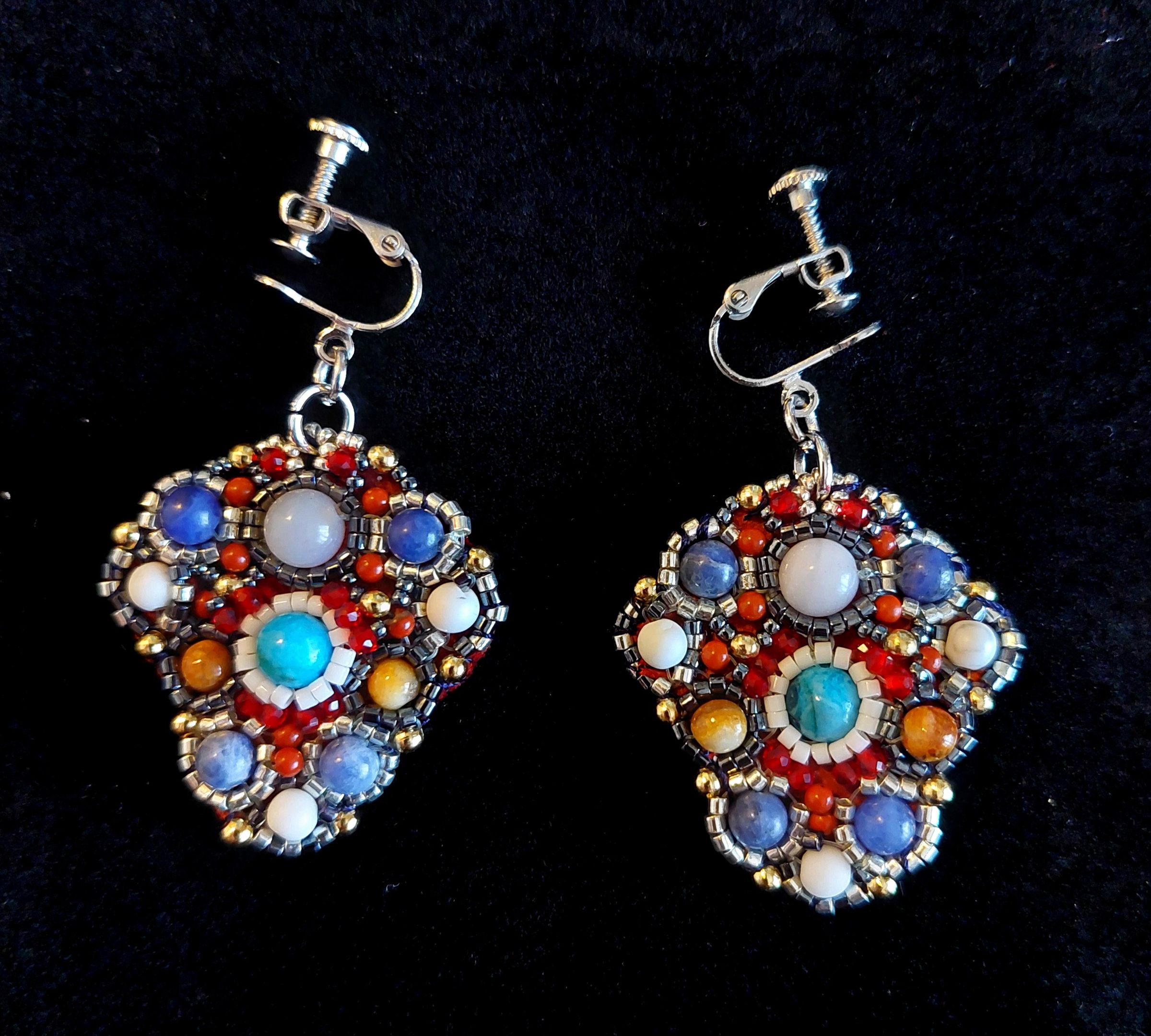 Leather Backed Bohemian Earrings : 18 Steps (with Pictures) - Instructables