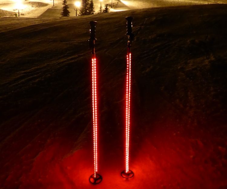 Light Up Ski Poles (easy) : 5 Steps (with Pictures) - Instructables