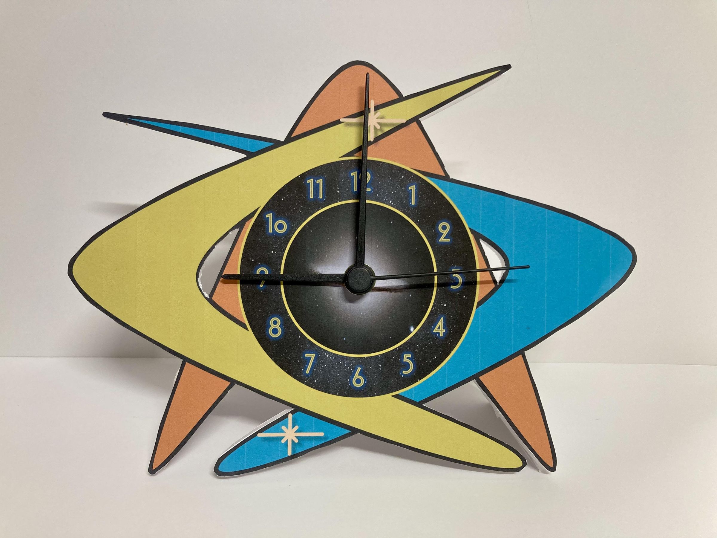 Handmade Space Age Clock : 8 Steps (with Pictures) - Instructables