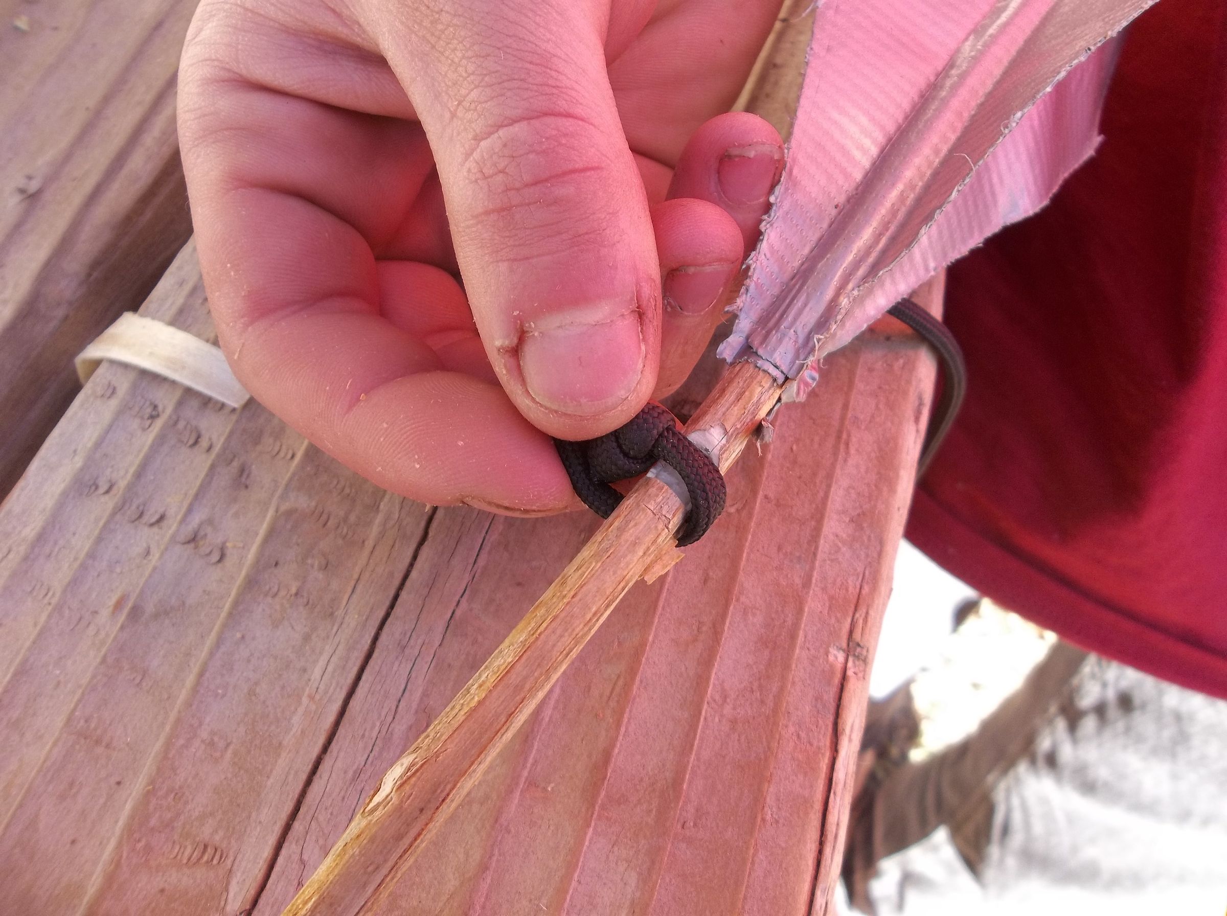 The Pathfinder Dart- Atlatl Using String(With Duct Tape Fletching) : 6 ...