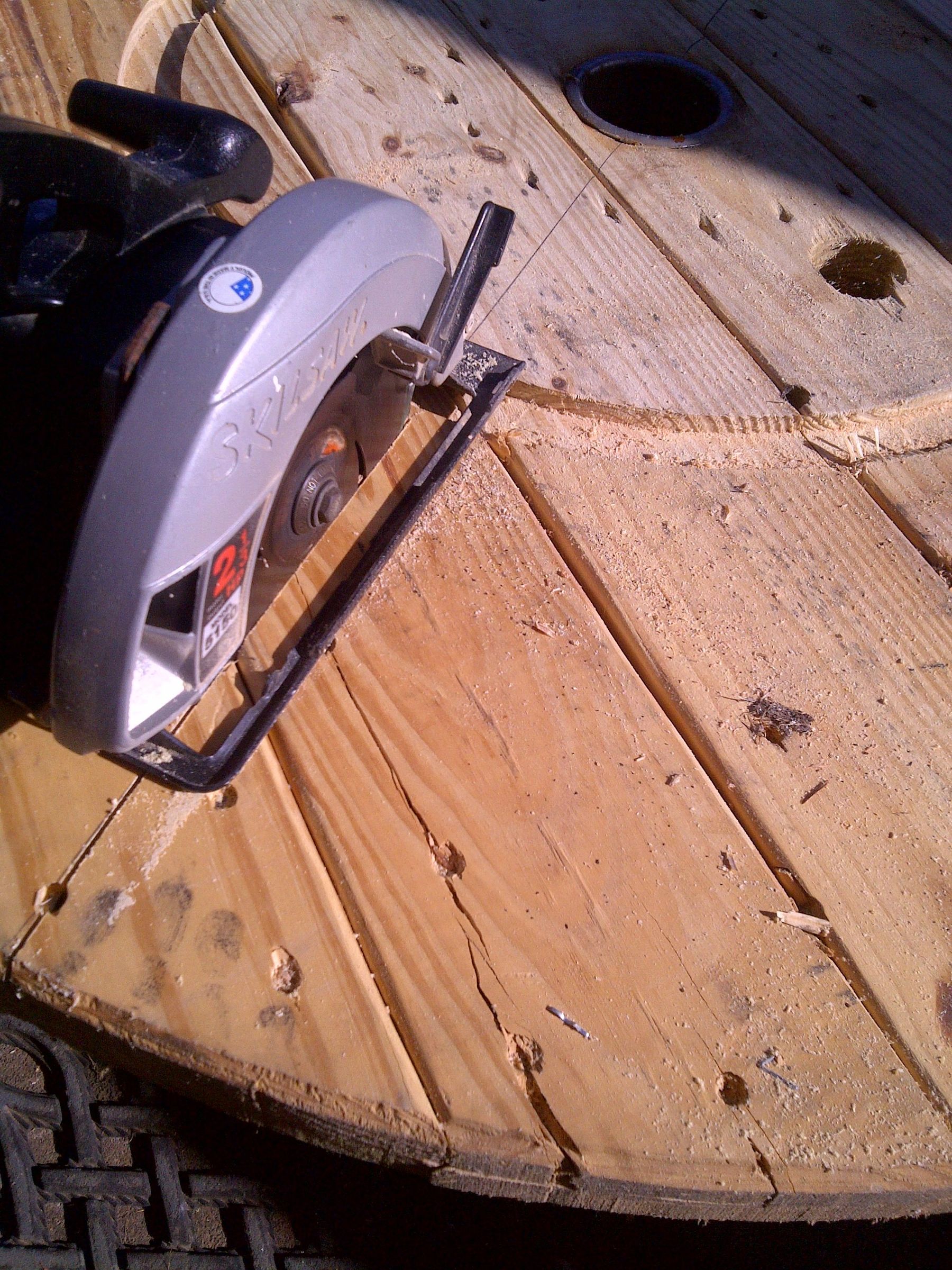 Cable Spool Bench, With Storage : 5 Steps (with Pictures) - Instructables